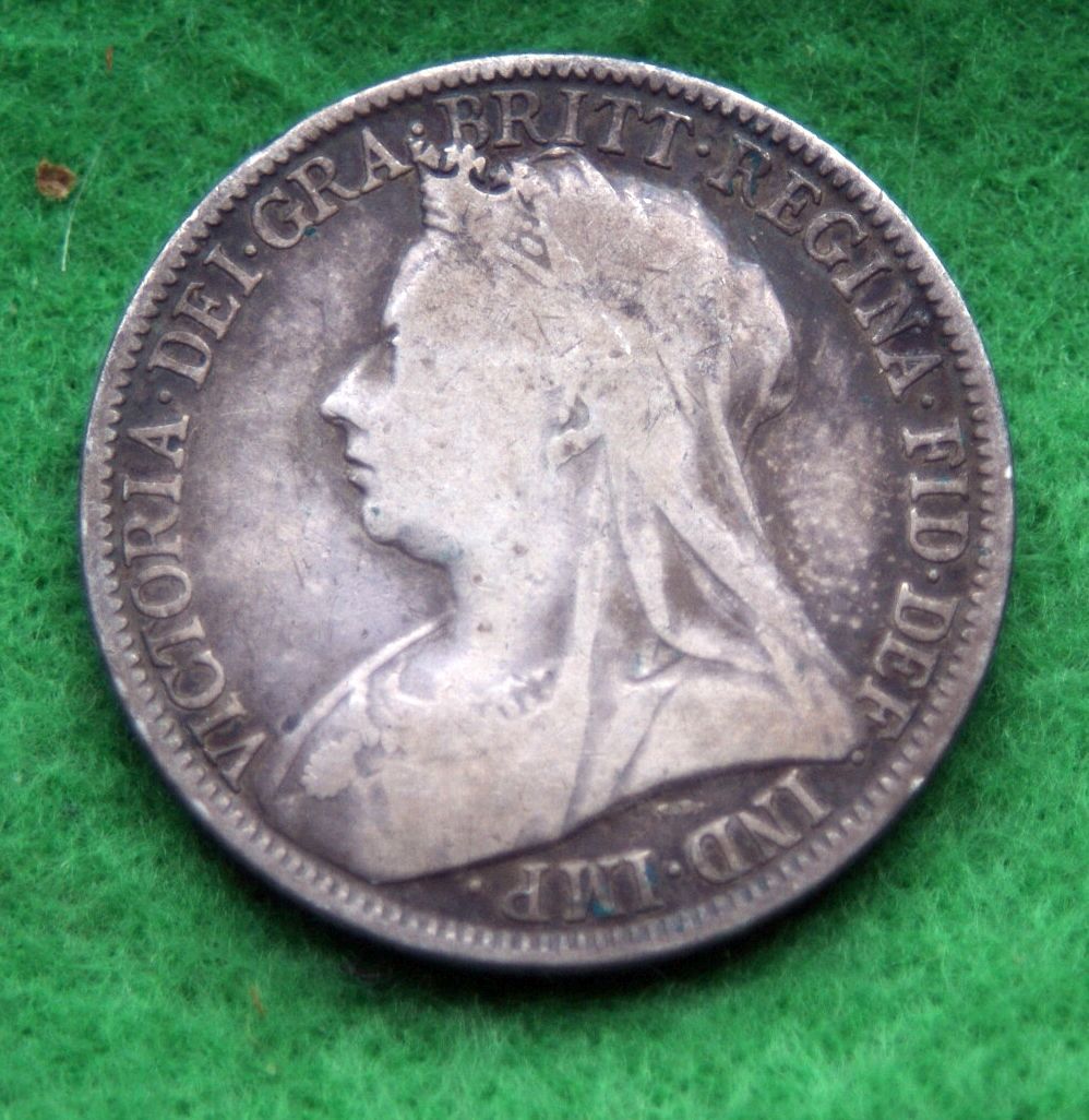 1898 QUEEN VICTORIA FLORIN STERLING SILVER COIN vqs GOOD - For Sale ...