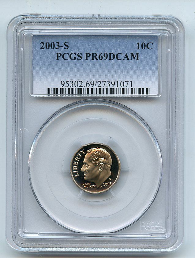 2003 S PROOF ROOSEVELT DIME - For Sale, Buy Now Online - Item #671173