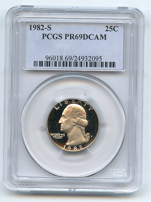 1982 S PROOF WASHINGTON QUARTER - For Sale, Buy Now Online - Item #671187