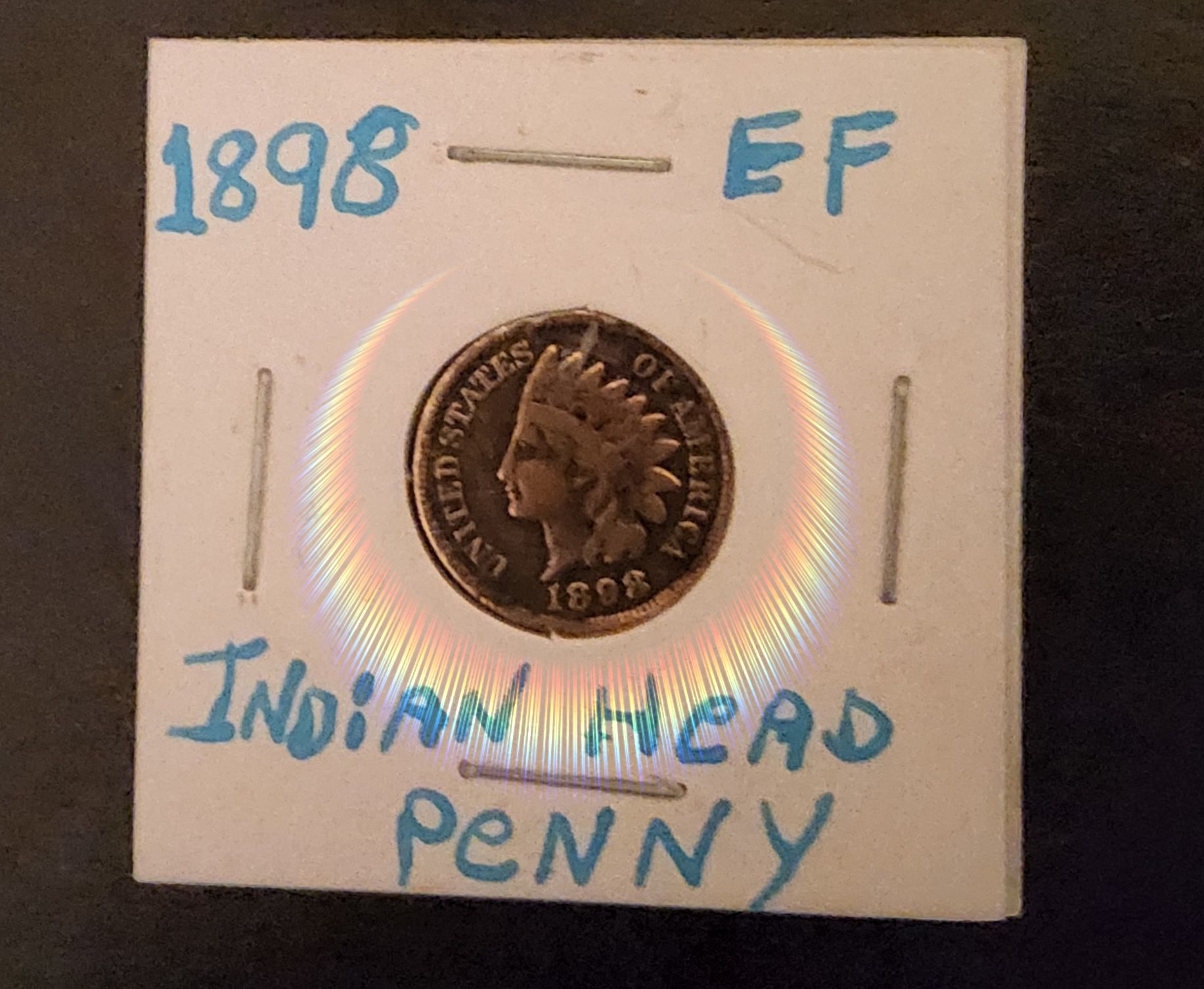 1898 INDIAN HEAD 125 YEAR OLD CENT IN EF CONDITION - For Sale, Buy Now ...