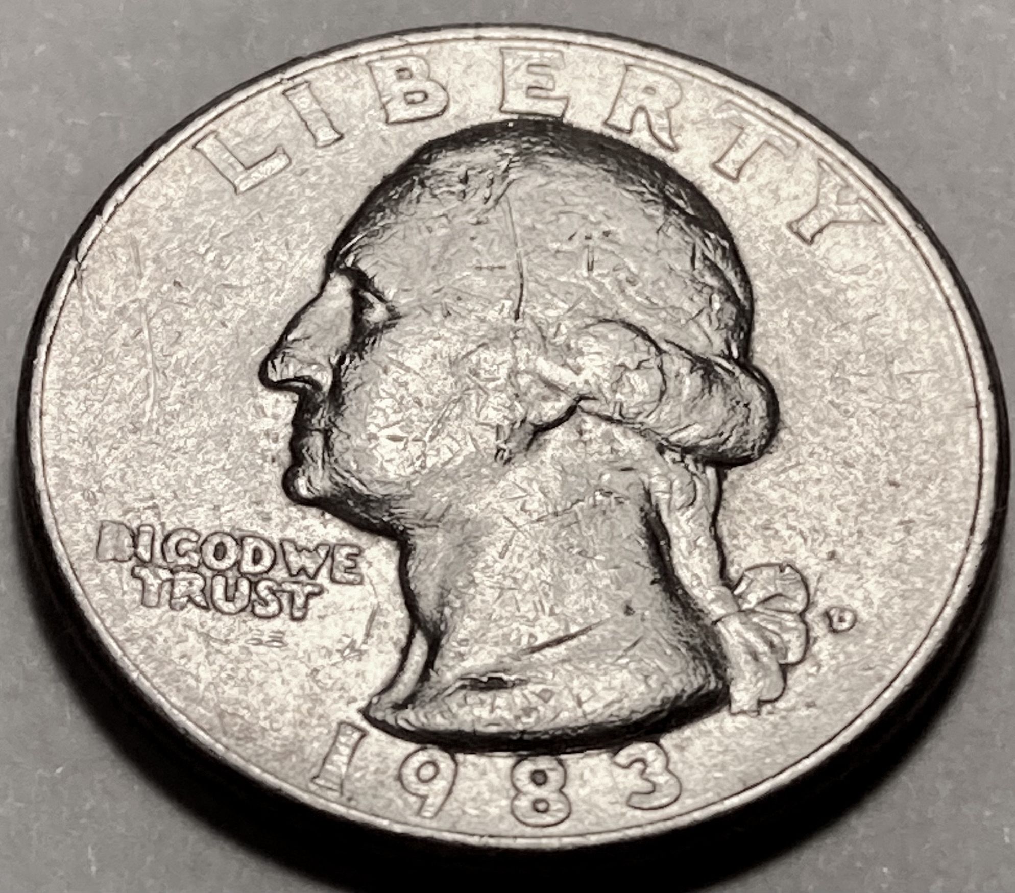 1983 D Washington Quarters - For Sale, Buy Now Online - Item #652216