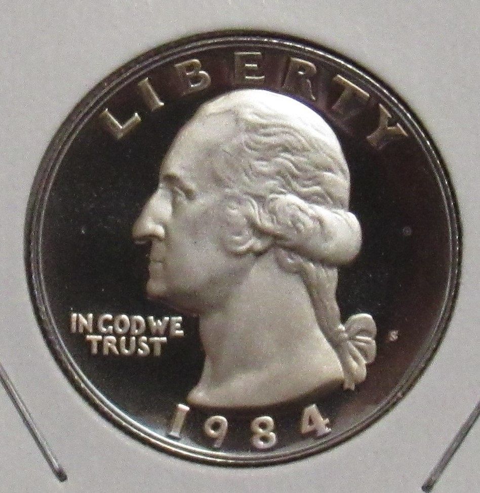 1984 S Proof Washington Quarter - For Sale, Buy Now Online - Item #674458
