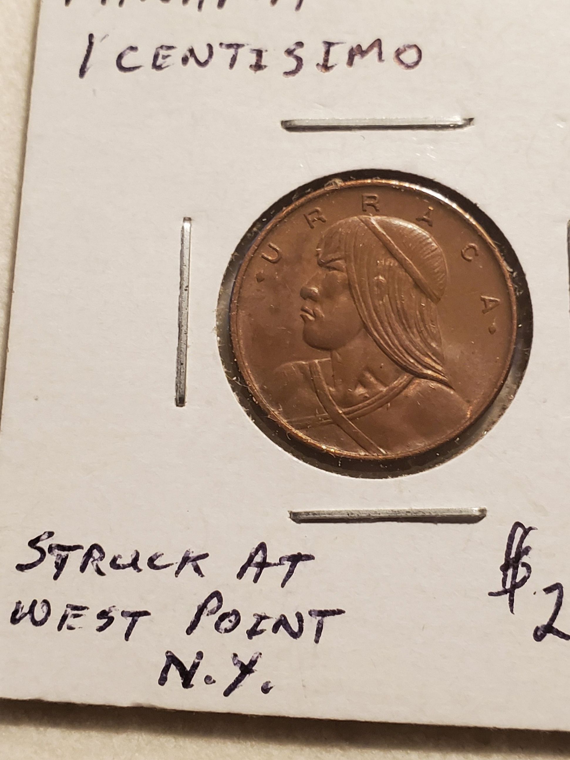 1974 Panama 1 Centesimo - For Sale, Buy Now Online - Item #674880