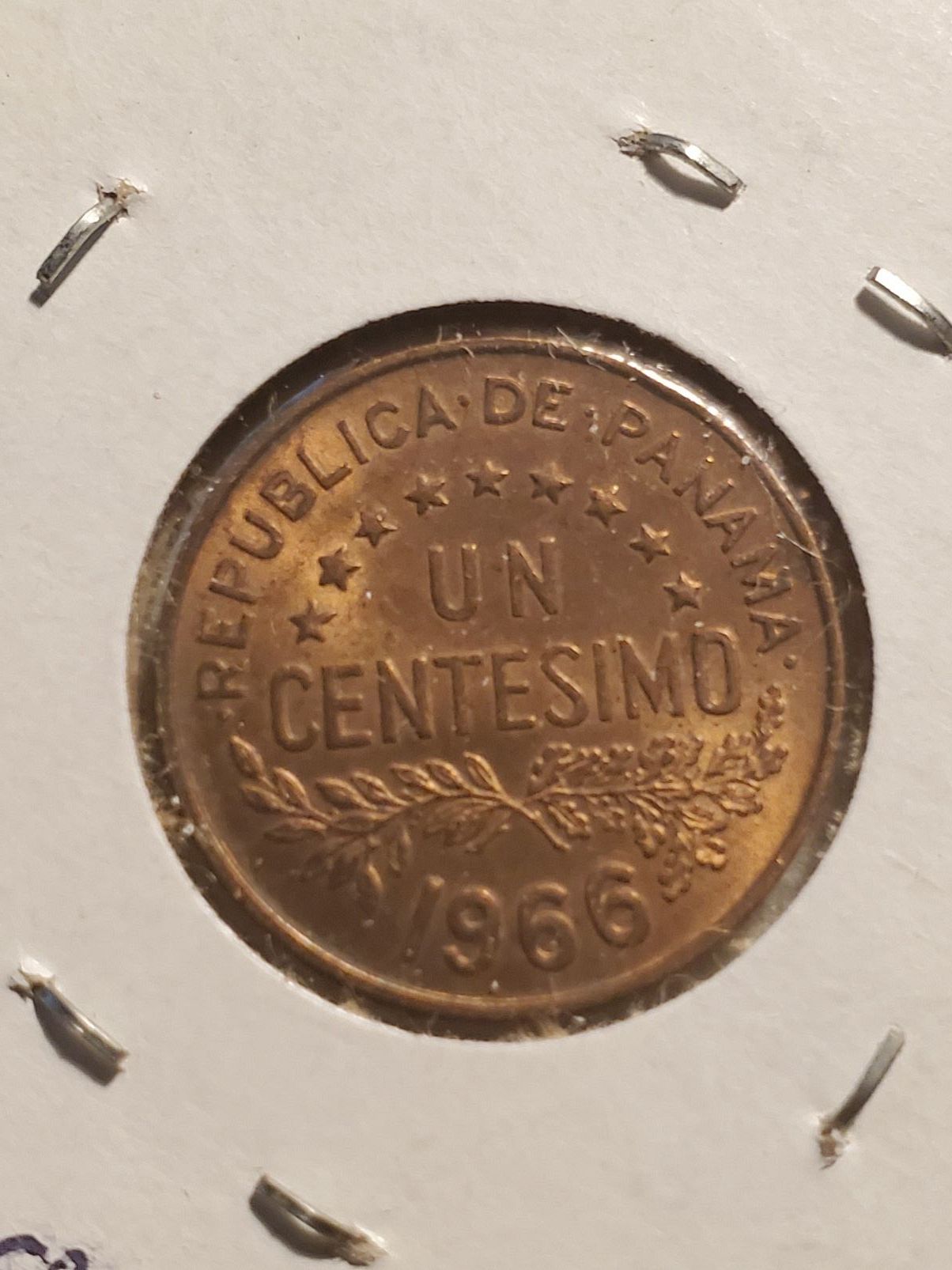 1966 Panama 1 Centesimo - For Sale, Buy Now Online - Item #674882