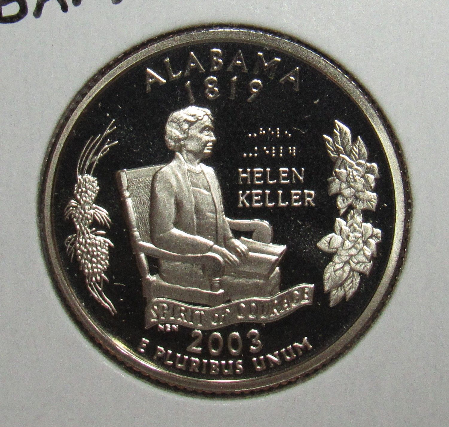 2003 S Proof Alabama 50 States Quarter - For Sale, Buy Now Online ...