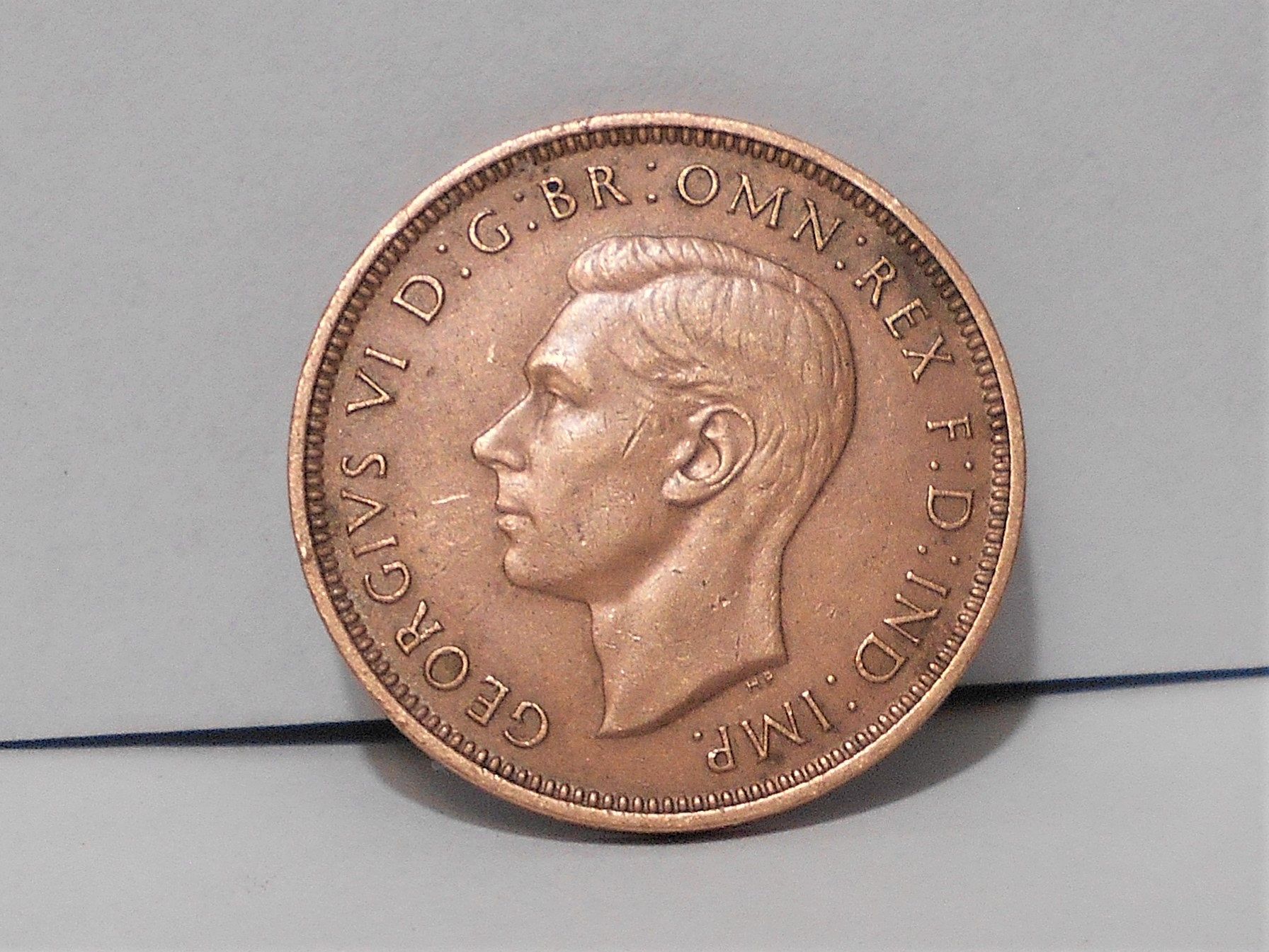 1942 Great Britain Half Penny For Sale Buy Now Online Item 677180