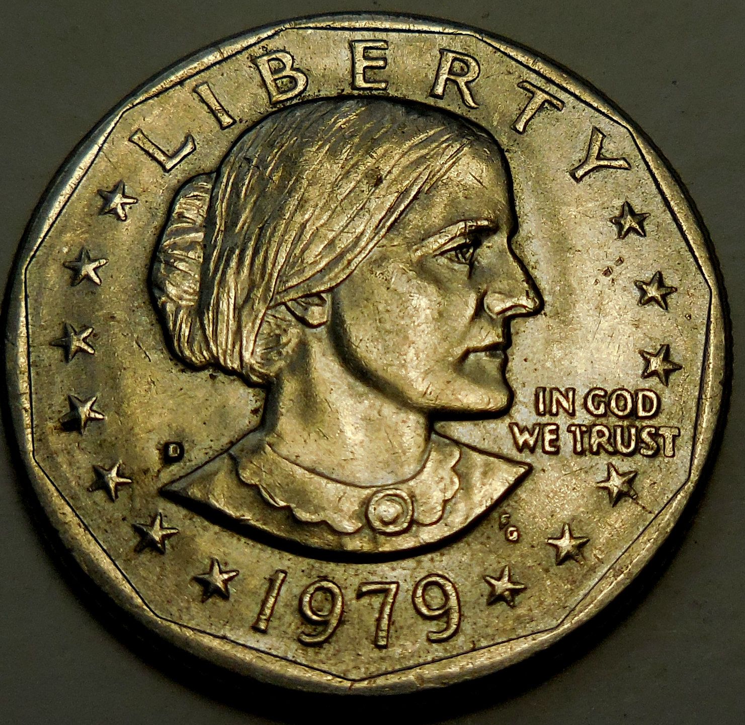 1979-D Susan B. Anthony Dollar - For Sale, Buy Now Online - Item #681775