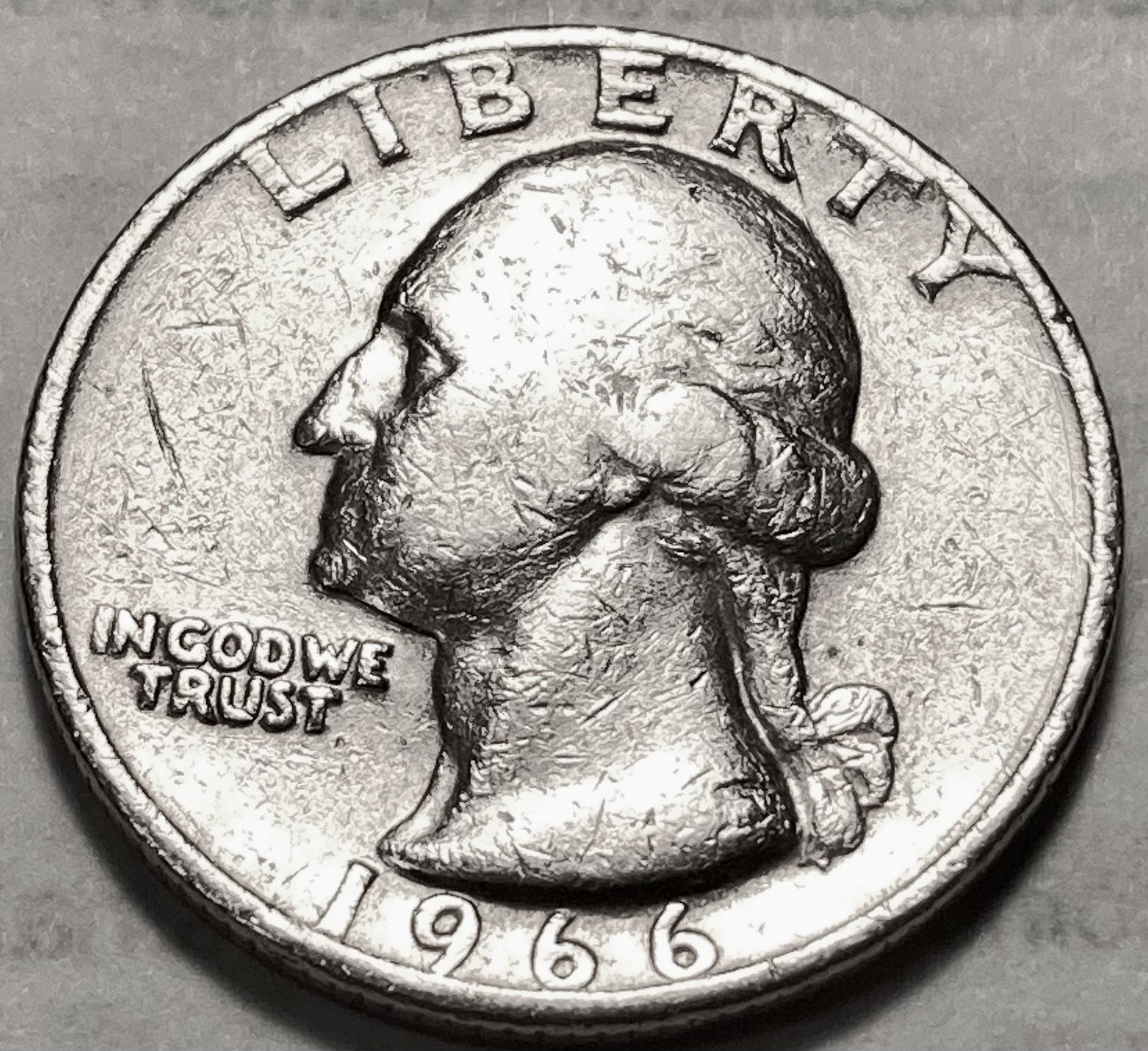 1966 P Washington Quarters - For Sale, Buy Now Online - Item #563647