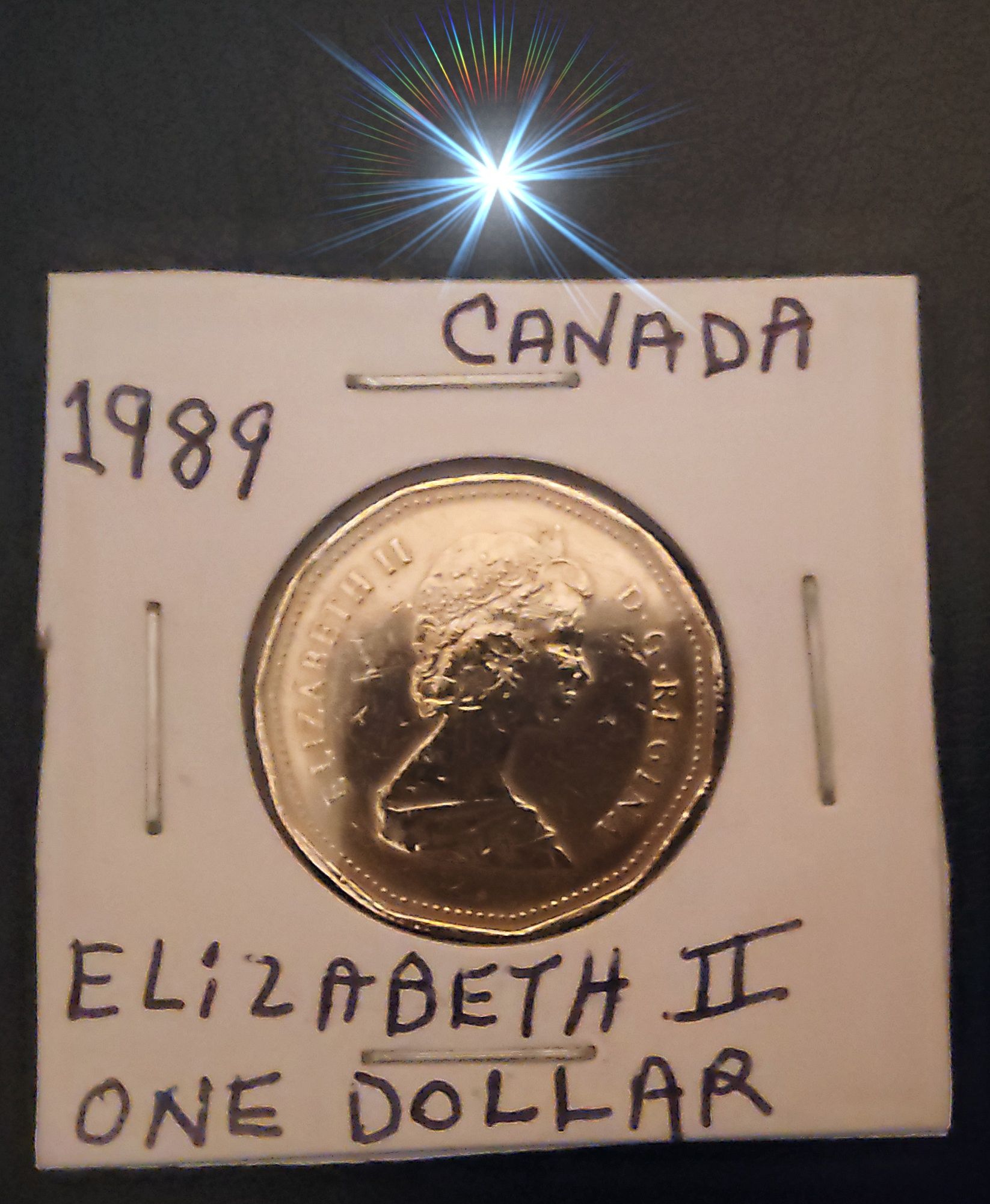 1989 ELIZABETH II CANADIAN LOON ONE DOLLAR IN AU CONDITION - For Sale ...