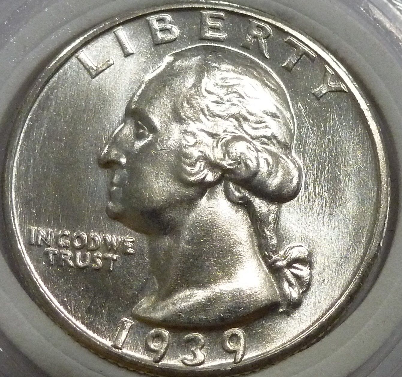 1939-S BRILLIANT UNCIRCULATED Washington Quarter BU # 416-29 - For Sale ...