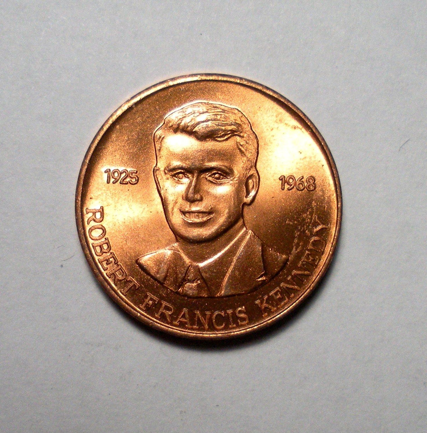 Robert F Kennedy Commemorative Token 1925-1968 Flying Eagle Reverse ...