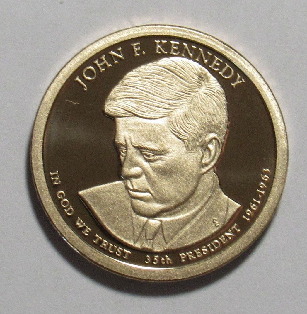 2015 S Proof Presidential Dollar: John F. Kennedy - For Sale, Buy Now ...