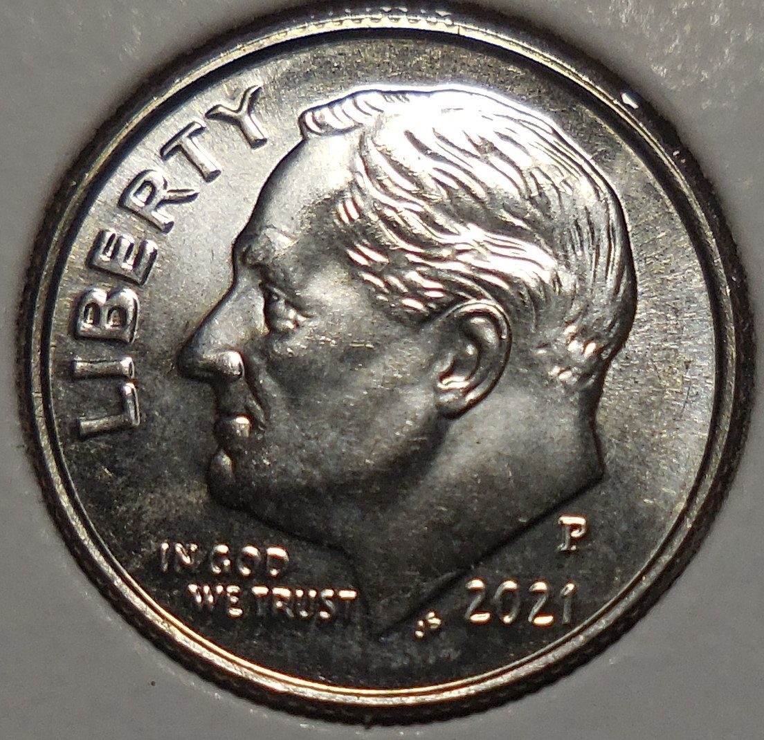 2021-P Roosevelt Dime Error Coin - For Sale, Buy Now Online - Item #695123