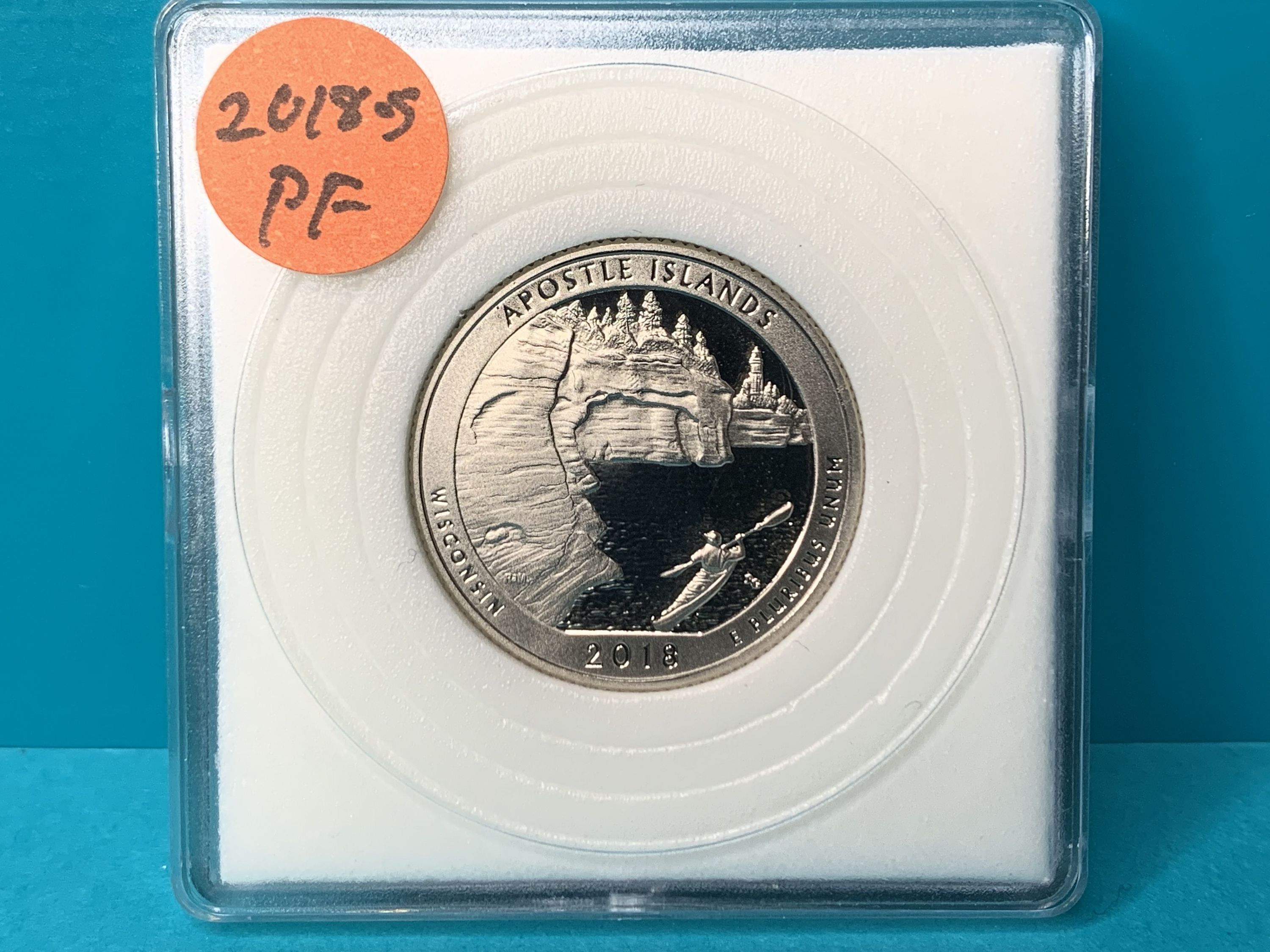2018-S Proof Apostle Islands ATB Quarter - For Sale, Buy Now Online ...