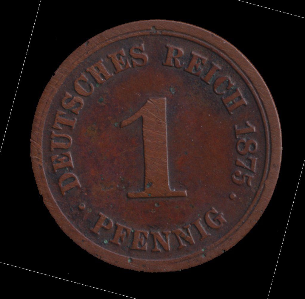 GERMANY Empire - Pfennig Wilhelm I 1875 D VF20 - For Sale, Buy Now ...