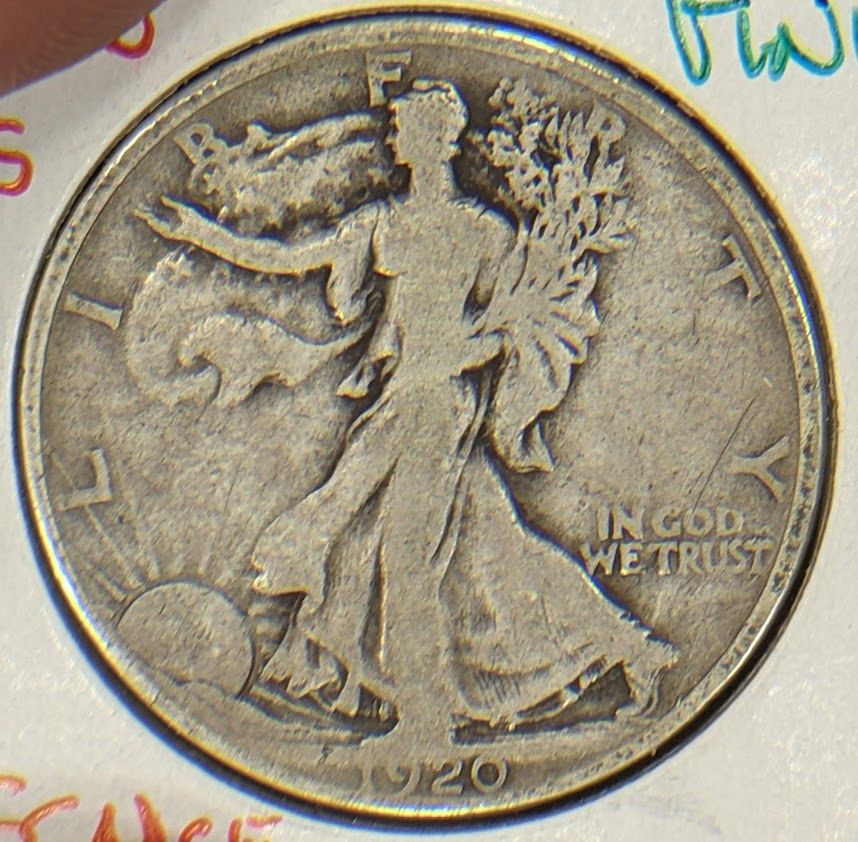 1920-S Walking Liberty Half - For Sale, Buy Now Online - Item #698866