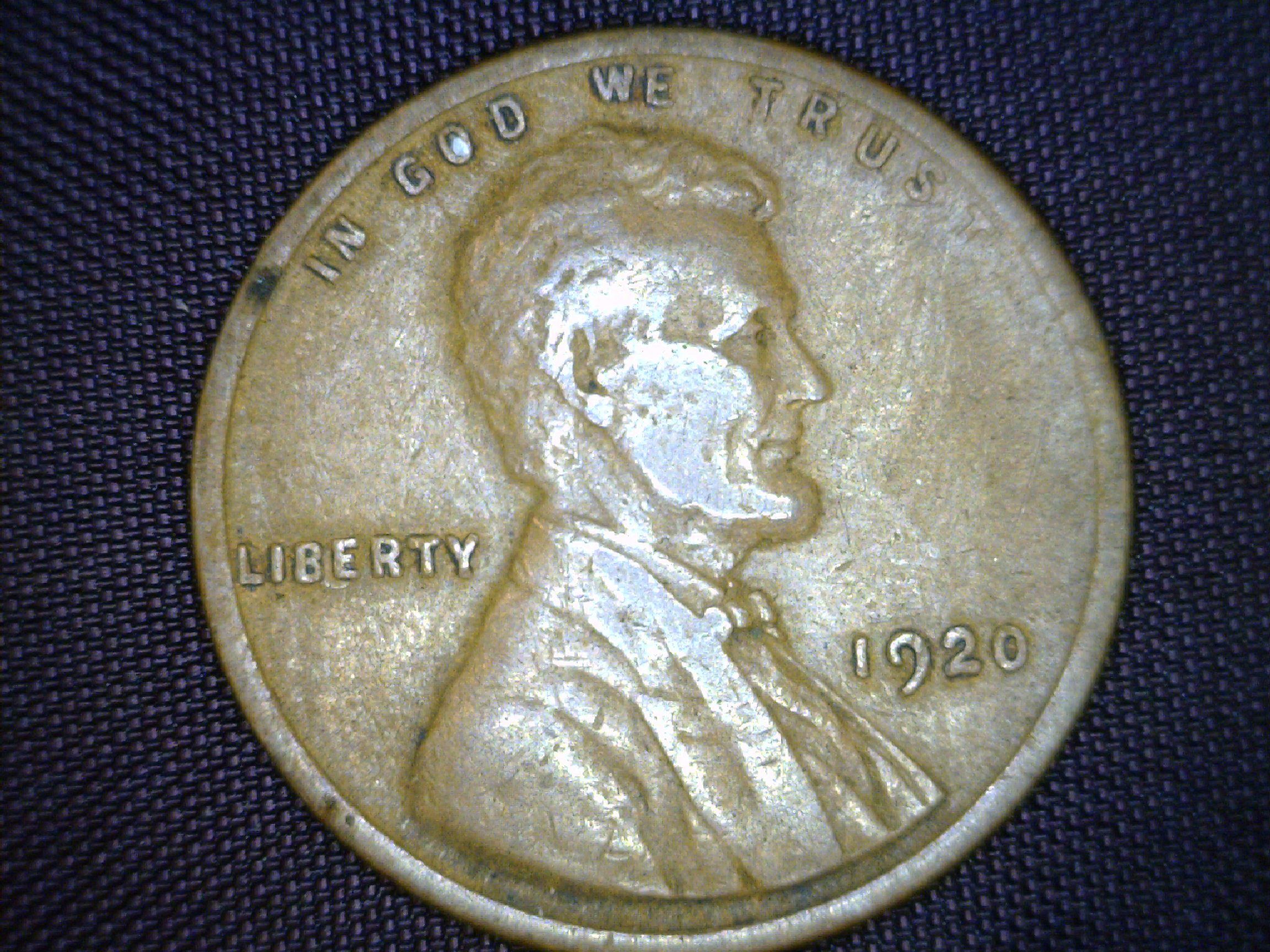 USA 1 Cent Lincoln Wheat 1920 F12 - For Sale, Buy Now Online - Item #702354