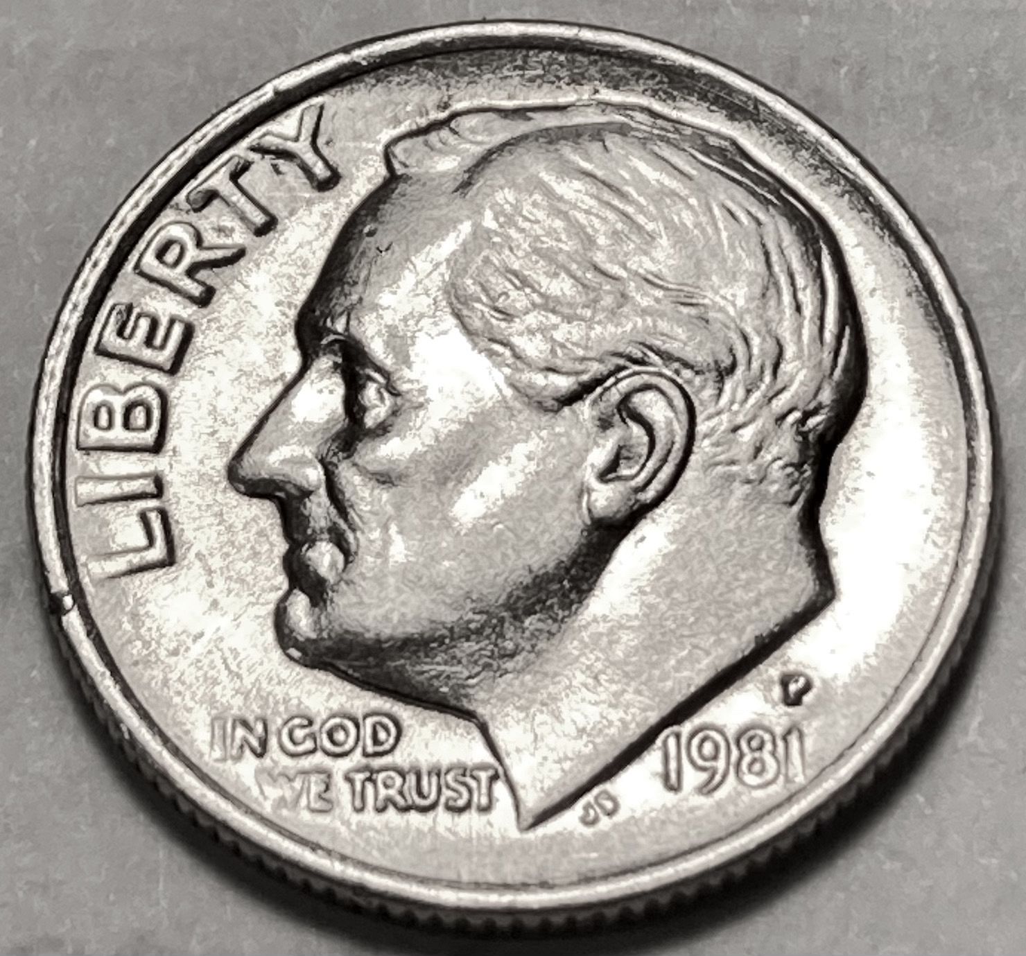 1981 P Roosevelt Dimes - For Sale, Buy Now Online - Item #703619