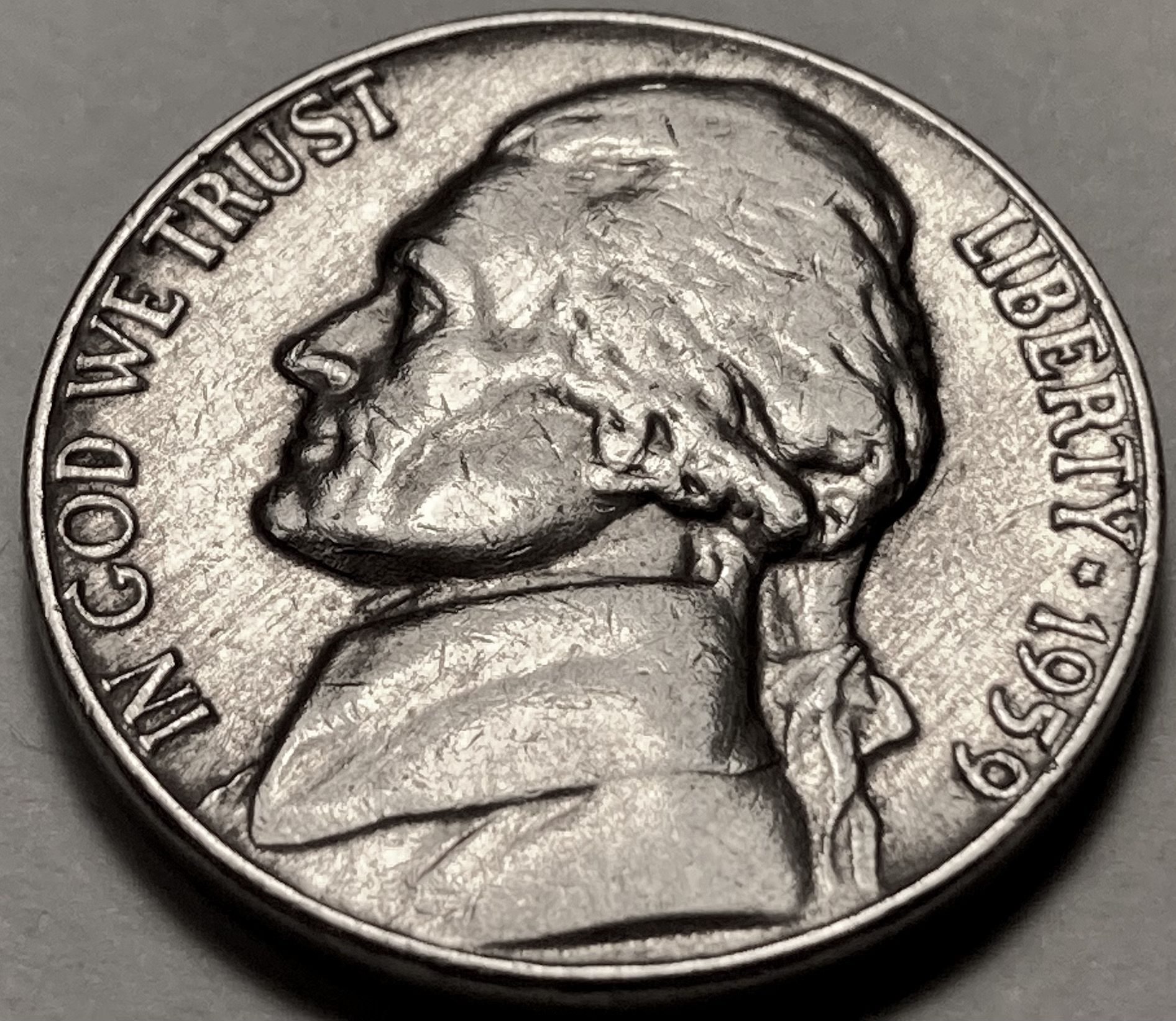 1959 P Jefferson Nickels - For Sale, Buy Now Online - Item #705158