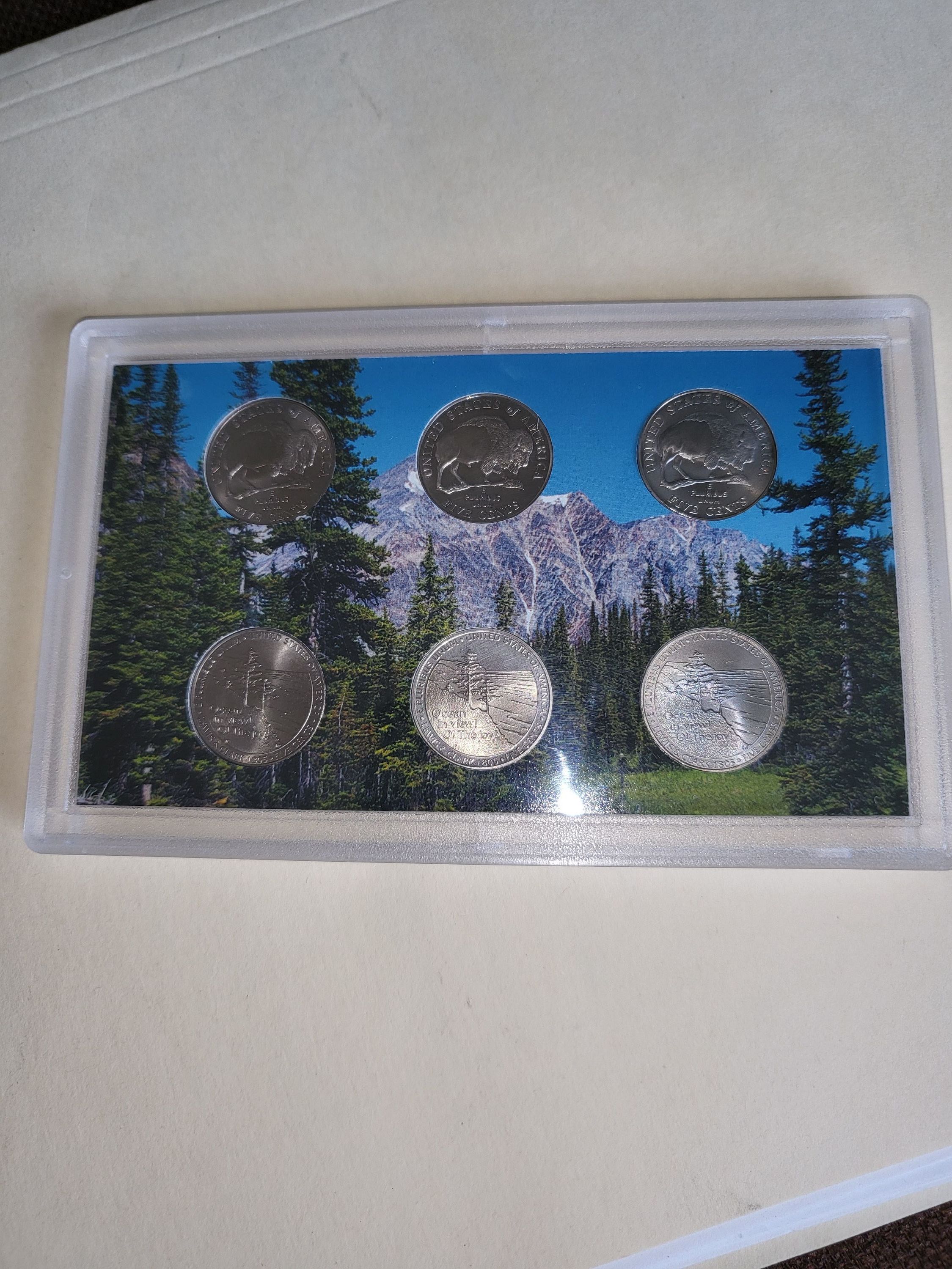 2005 Westward Journey Nickel Series Coin Set - American Bison and Ocean ...