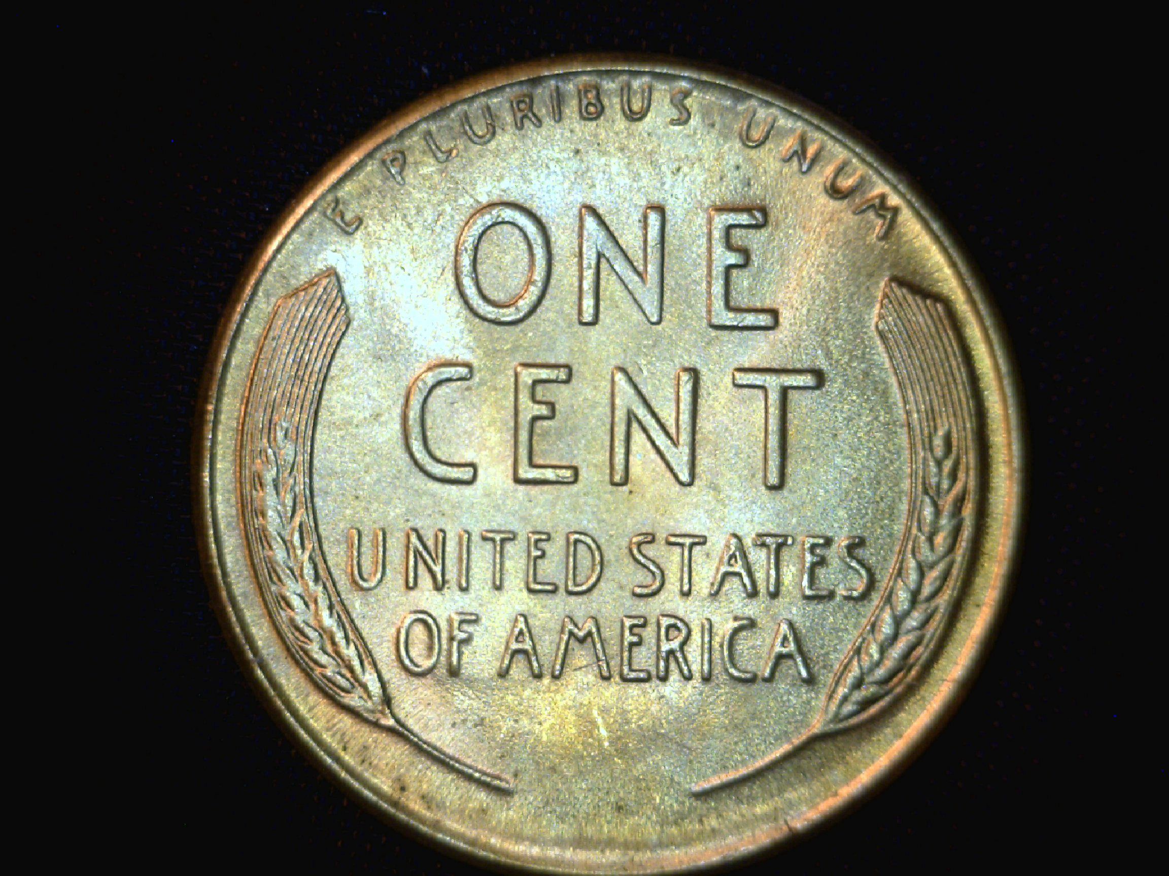 USA 1 Cent Lincoln Wheat 1944 MS 64 Red - For Sale, Buy Now Online ...
