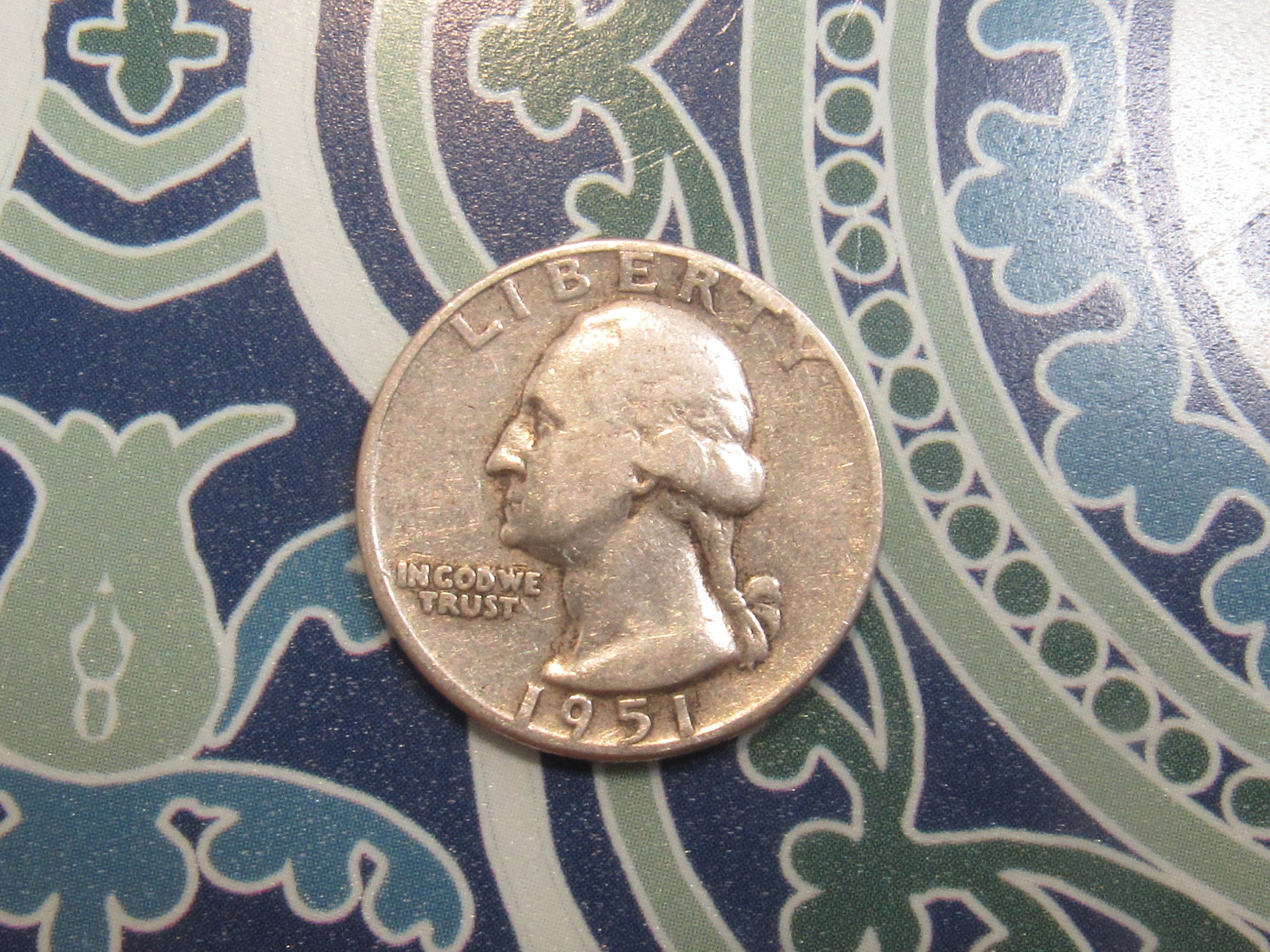 1951 WASHINGTON QUARTER bs83 - For Sale, Buy Now Online - Item #707294