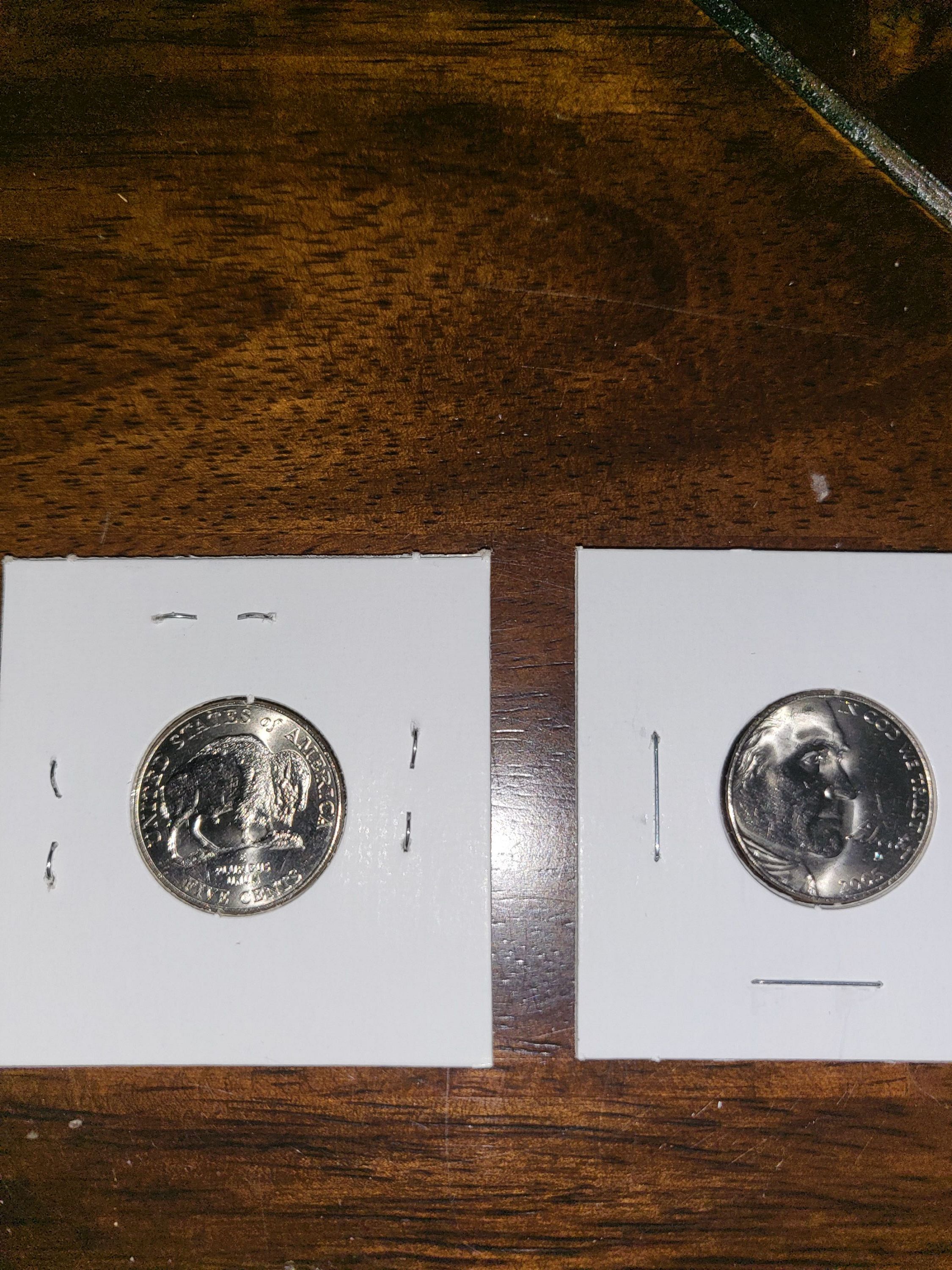 2005 -- D American Bison nickel. - 80 individual coins - Westward ...