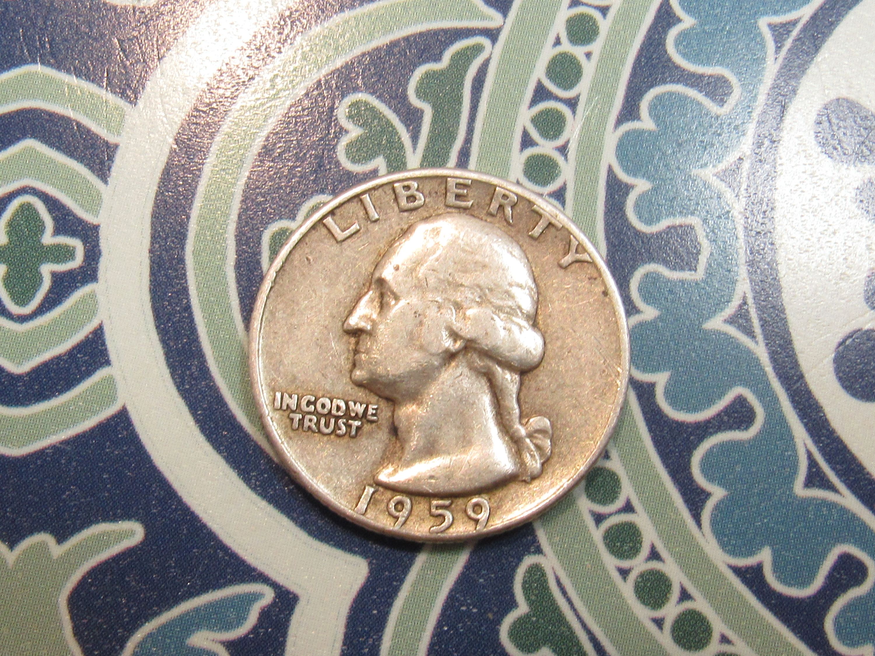 1959 WASHINGTON QUARTER bt10 - For Sale, Buy Now Online - Item #708247