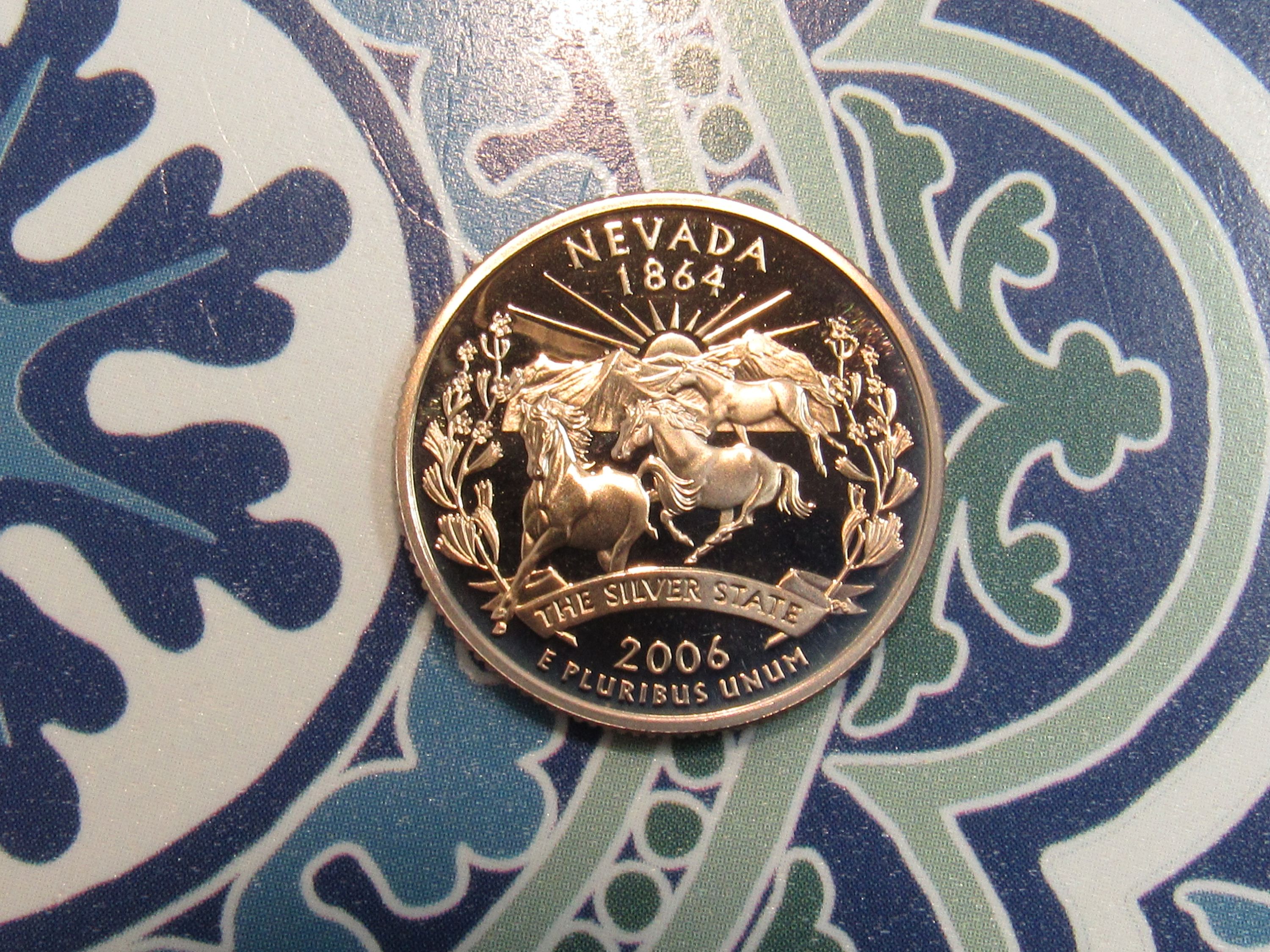 2006 S NEVADA STATE QUARTER bt26 - For Sale, Buy Now Online - Item #709018