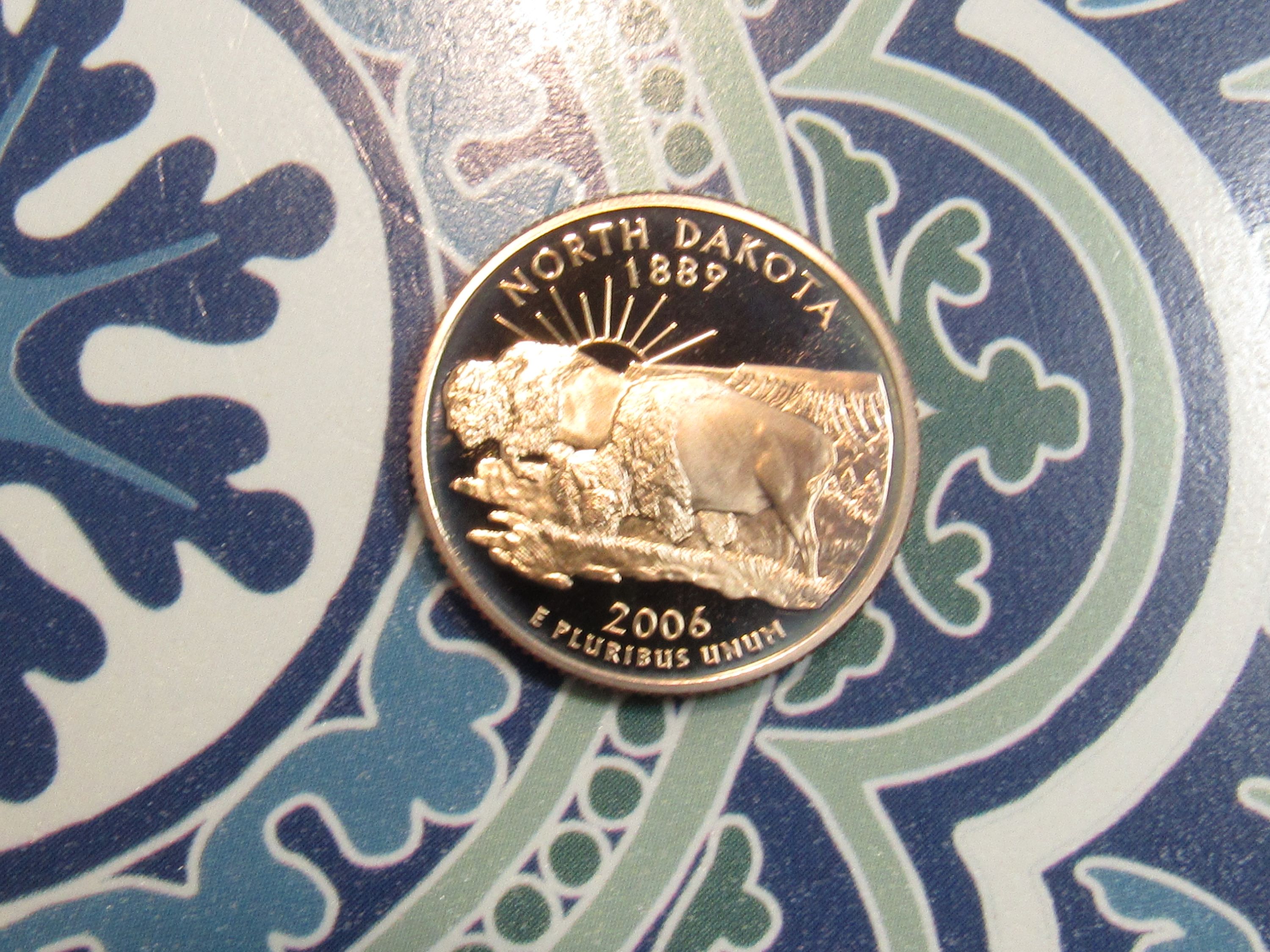 2006 S NORTH DAKOTA STATE QUARTER bt28 - For Sale, Buy Now Online ...