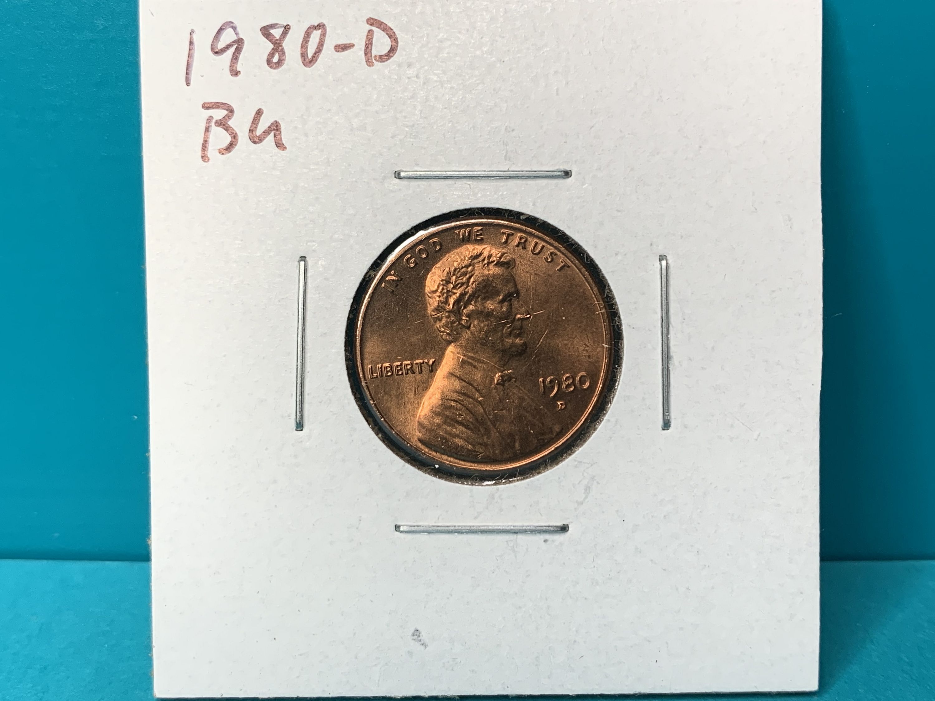 1980-D Lincoln Memorial Cent - For Sale, Buy Now Online - Item #711368