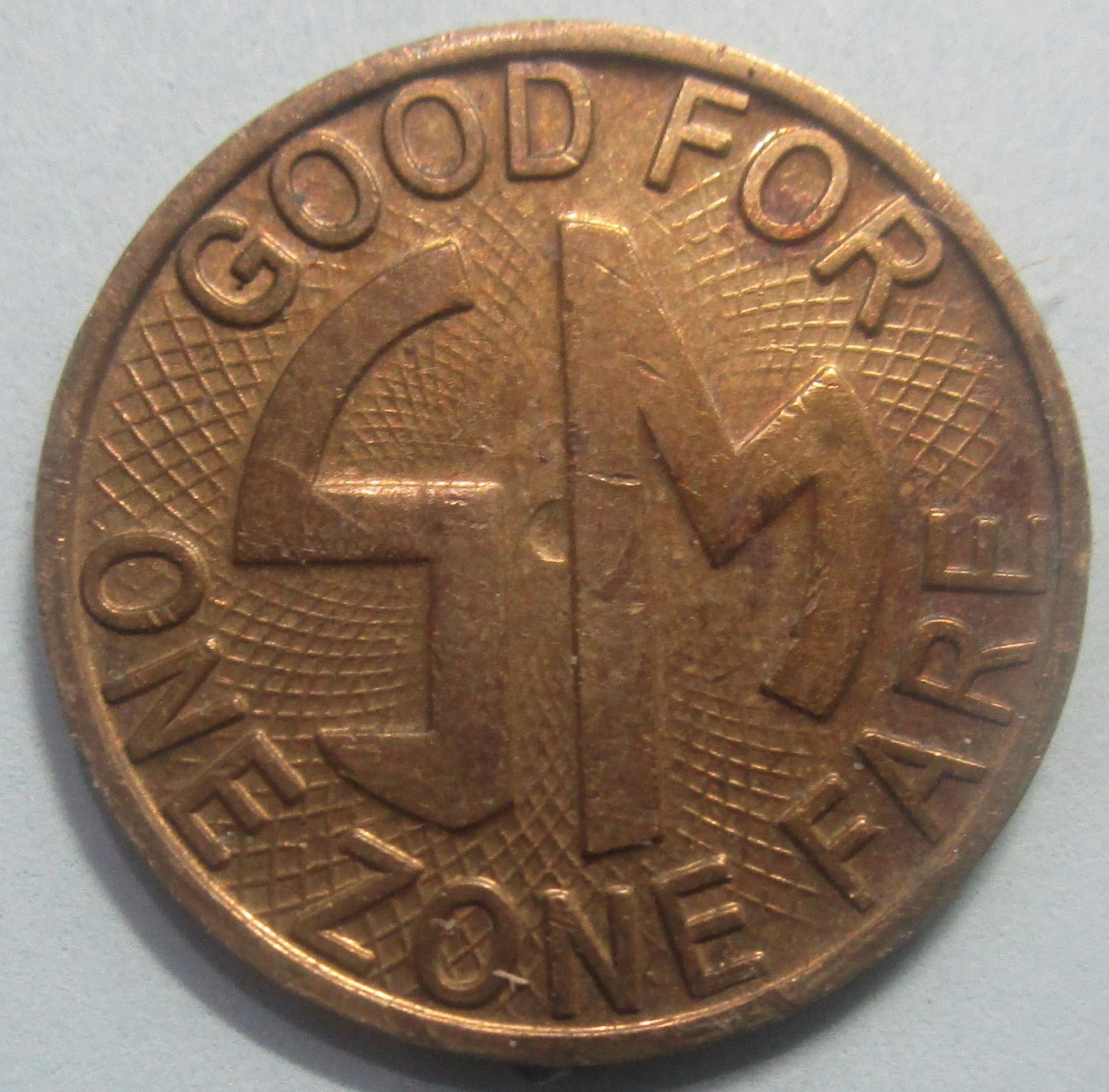 Santa Monica Bus Token - (028A) - For Sale, Buy Now Online - Item #711668