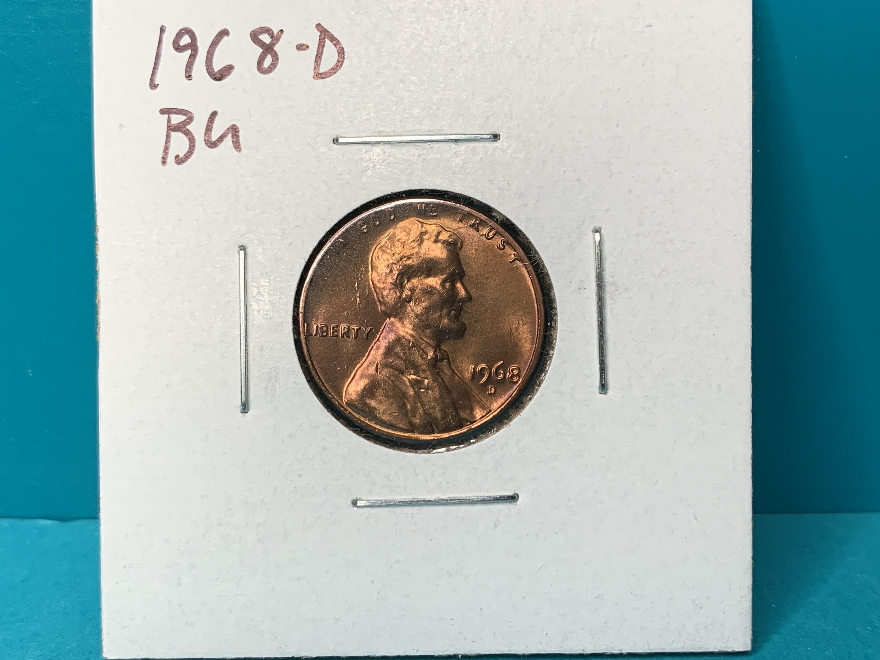 1968-D Lincoln Memorial Cent - For Sale, Buy Now Online - Item #711701