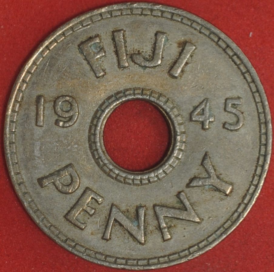 1945 Fiji Penny VF - For Sale, Buy Now Online - Item #712839