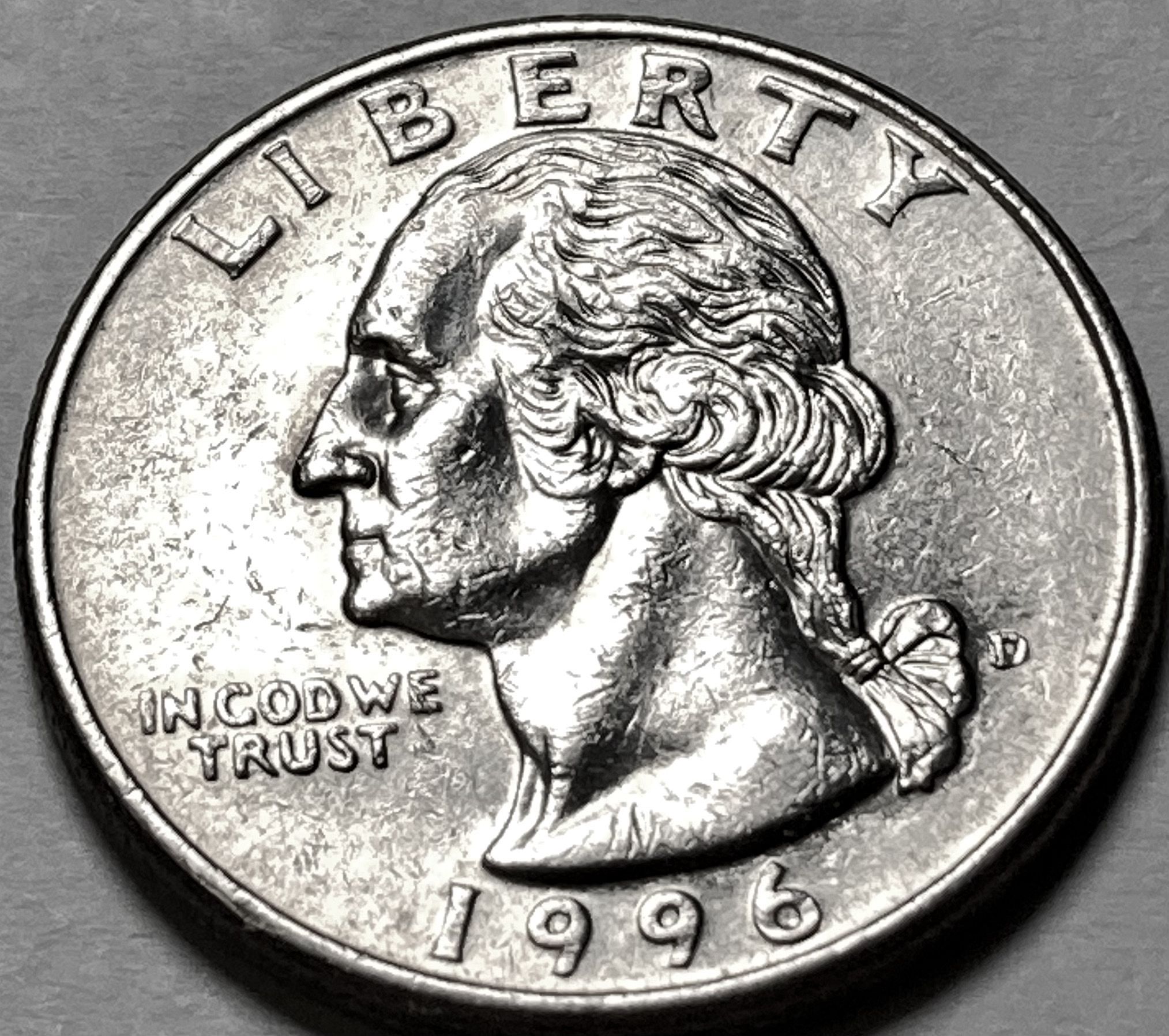 1996 D Washington Quarters - For Sale, Buy Now Online - Item #716643