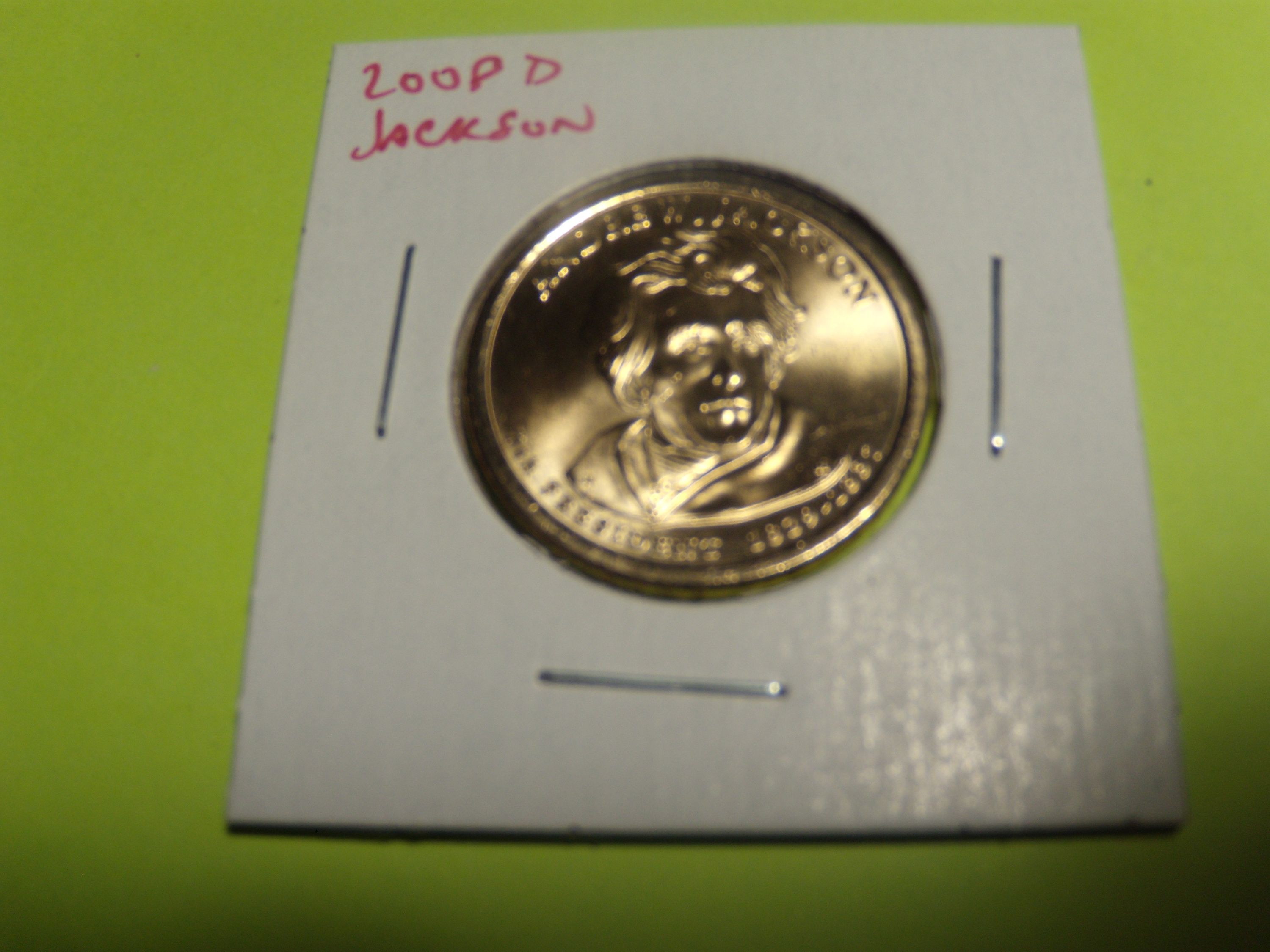 2008D Jackson Dollar BU #$-2008DAJ-2 - For Sale, Buy Now Online - Item ...