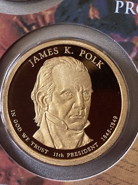 2009 S Proof James K. Polk Presidential Dollar: - For Sale, Buy Now ...