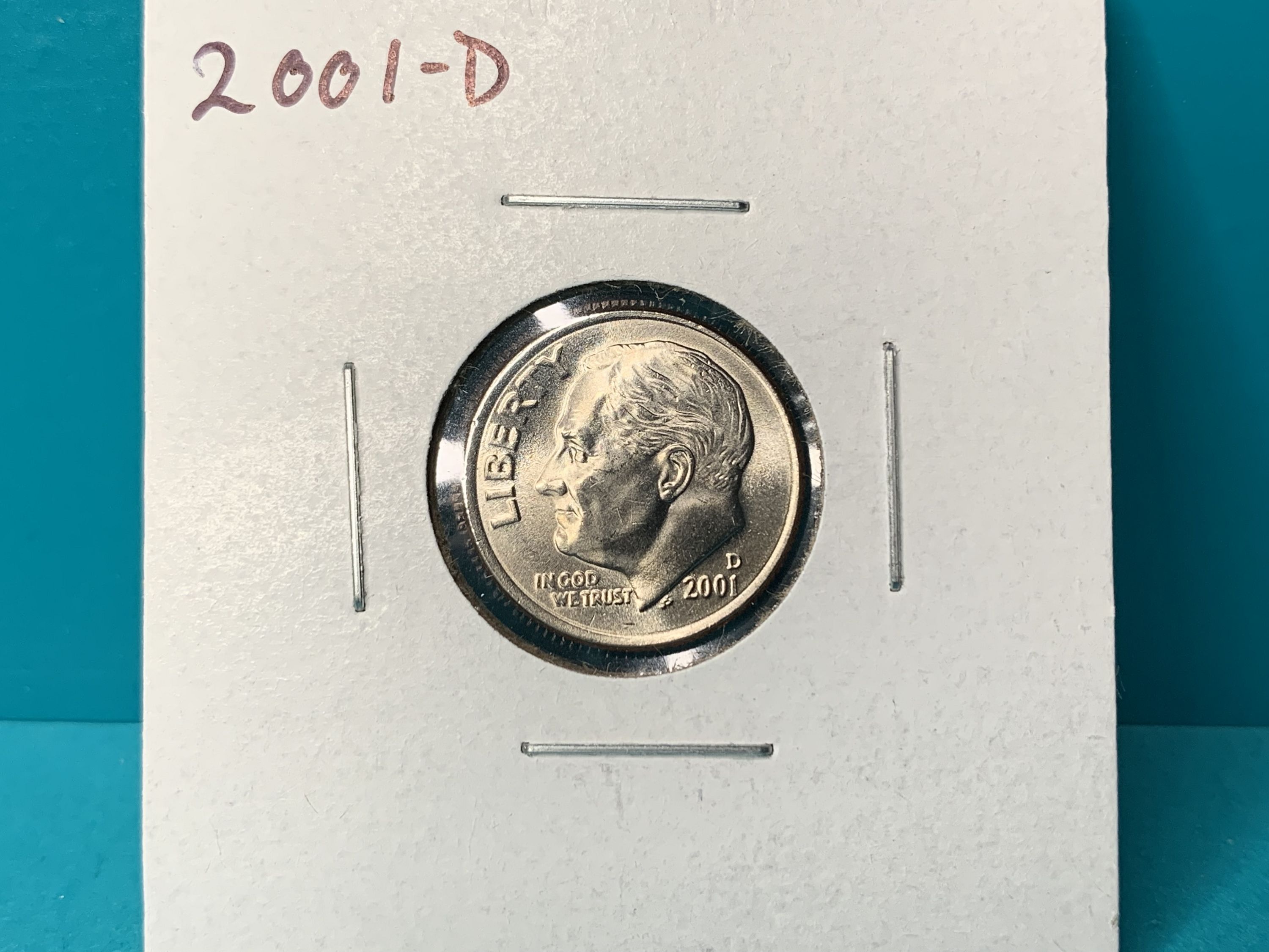2001-D Roosevelt Dime - For Sale, Buy Now Online - Item #720806