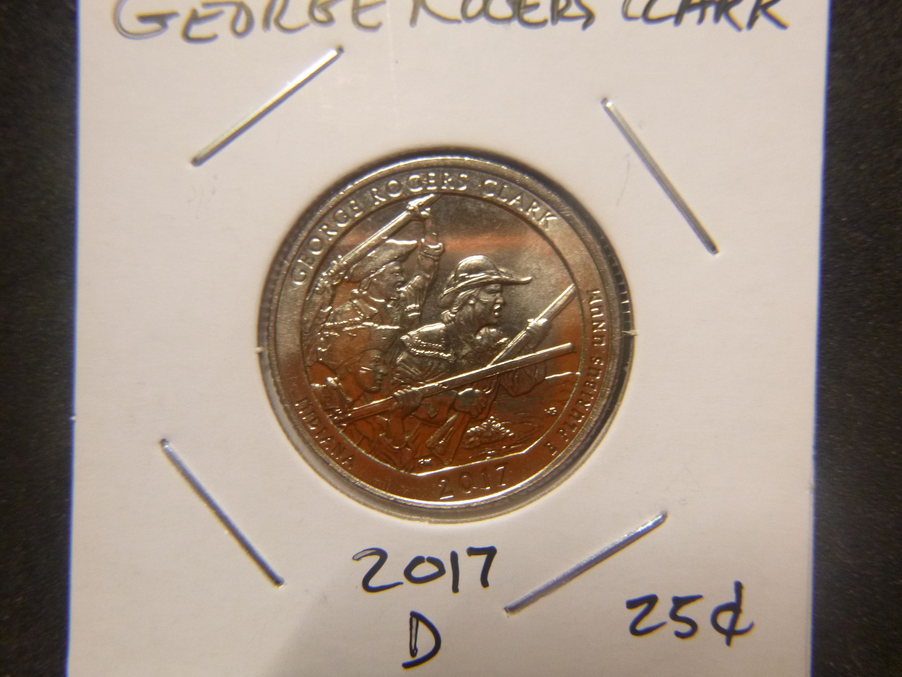 2017 D George Rogers Clark America The Beautiful Quarters - For Sale ...