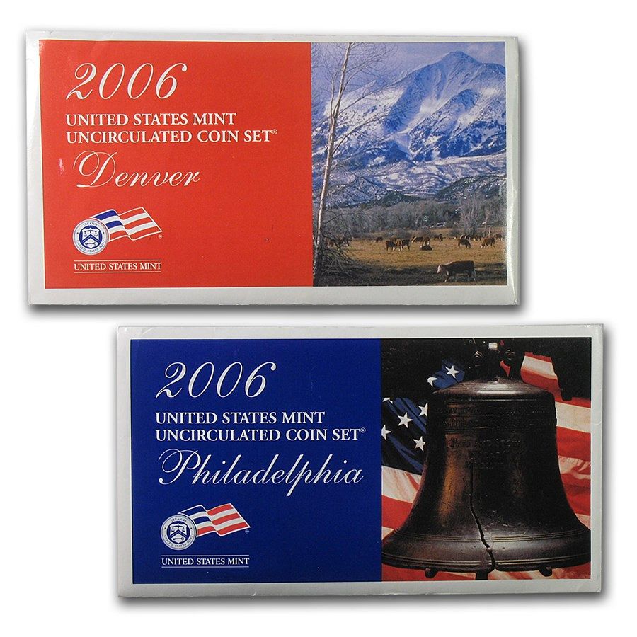 2006 US Mint Uncirculated Coin Set P & D (U06) - For Sale, Buy Now ...