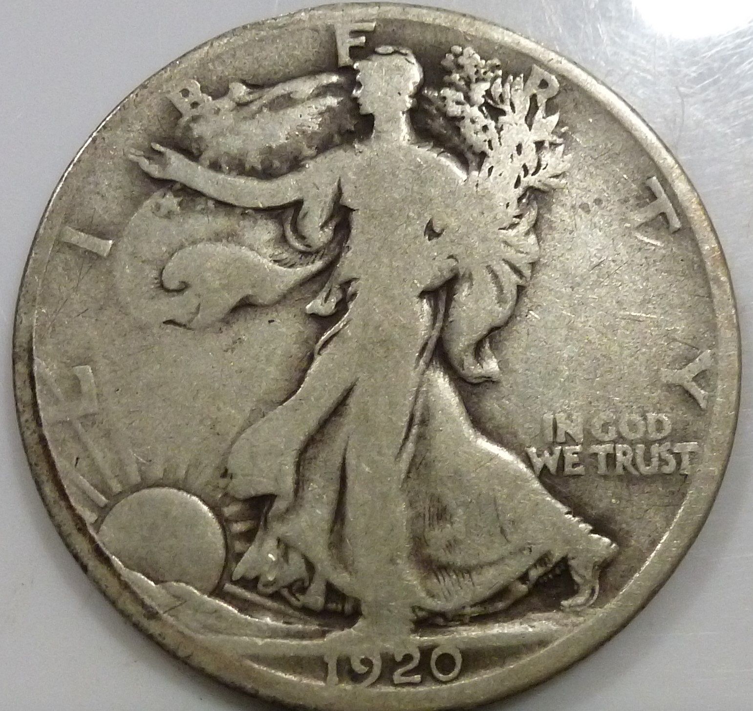 1920-D Very Good Walking Liberty Half Dollar ( 750-13) - For Sale, Buy ...