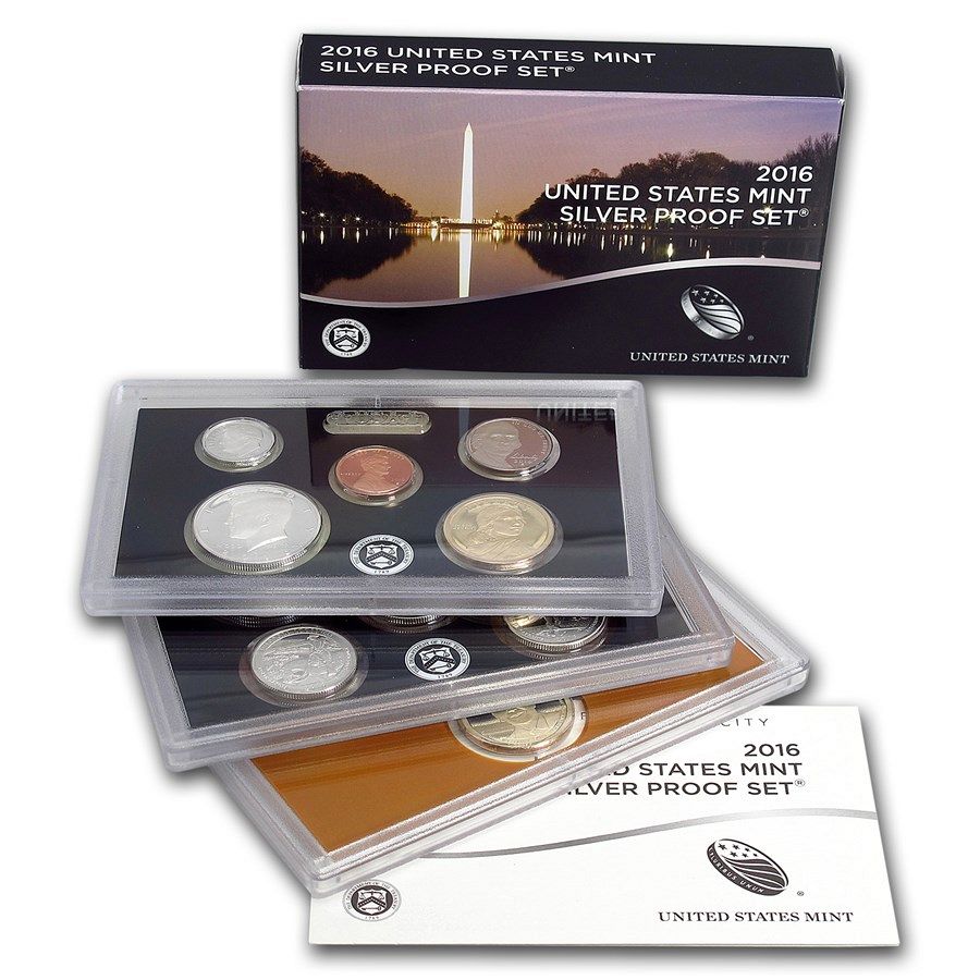 2016 S Proof Silver Proof Set - For Sale, Buy Now Online - Item #723970