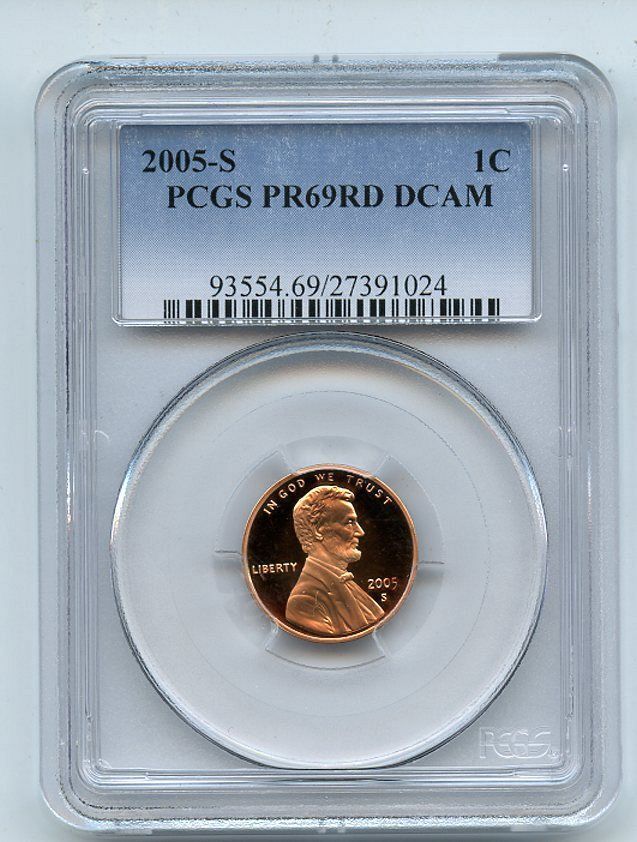 2005 S PROOF LINCOLN CENT - For Sale, Buy Now Online - Item #727349