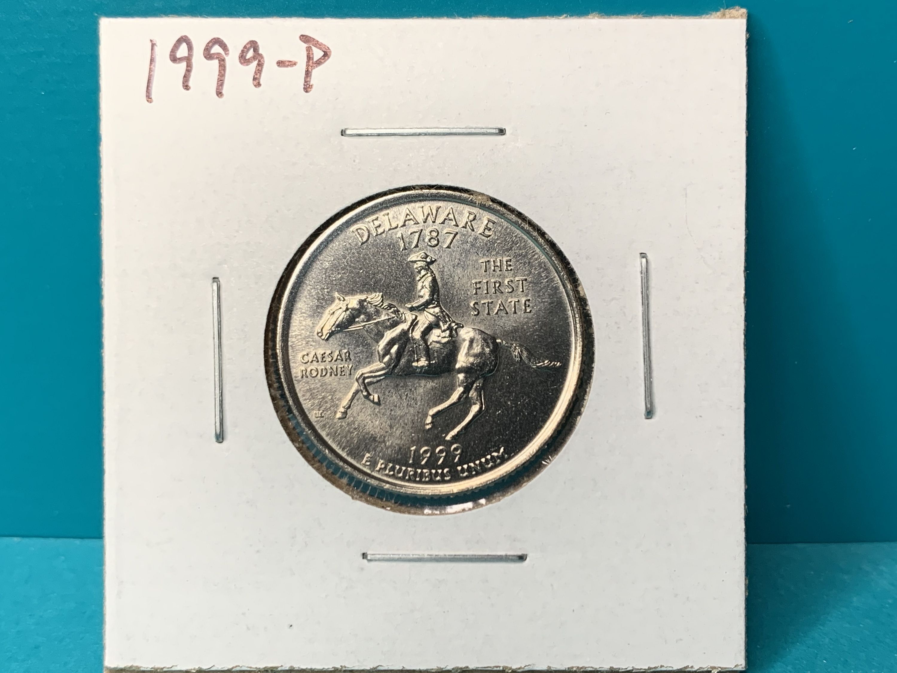 1999-P Delaware 50 State Quarter - For Sale, Buy Now Online - Item #728975