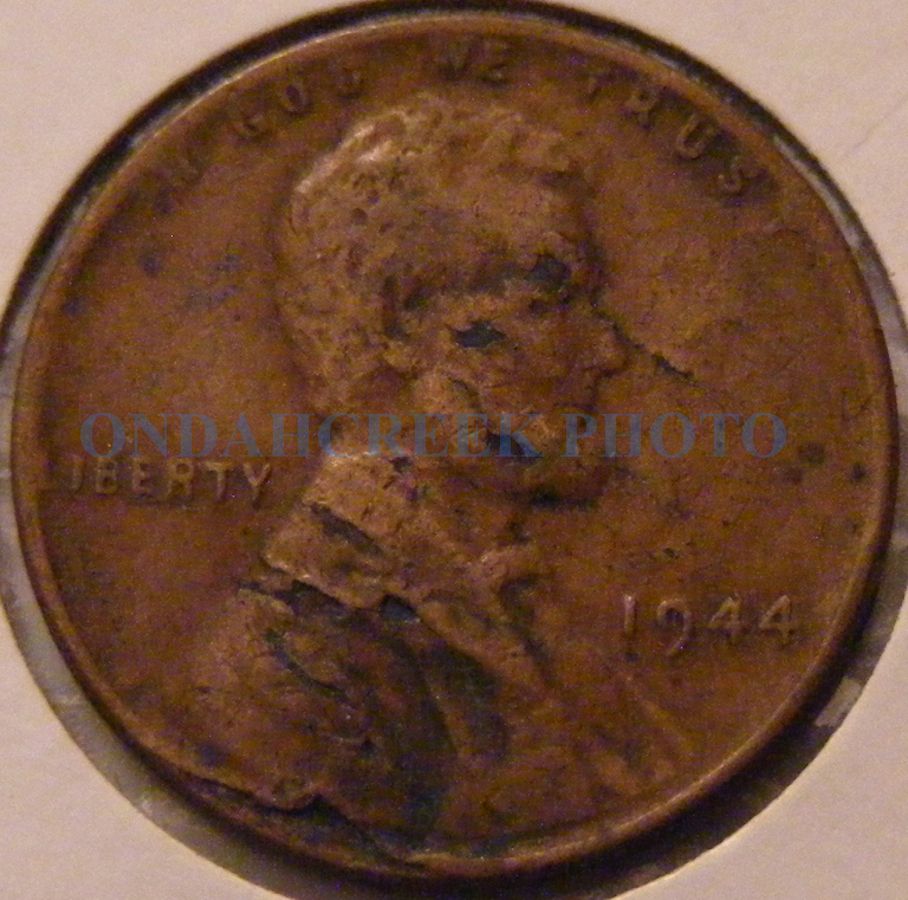 1944 Lincoln Head Cent Fine Lamination Error - For Sale, Buy Now Online ...