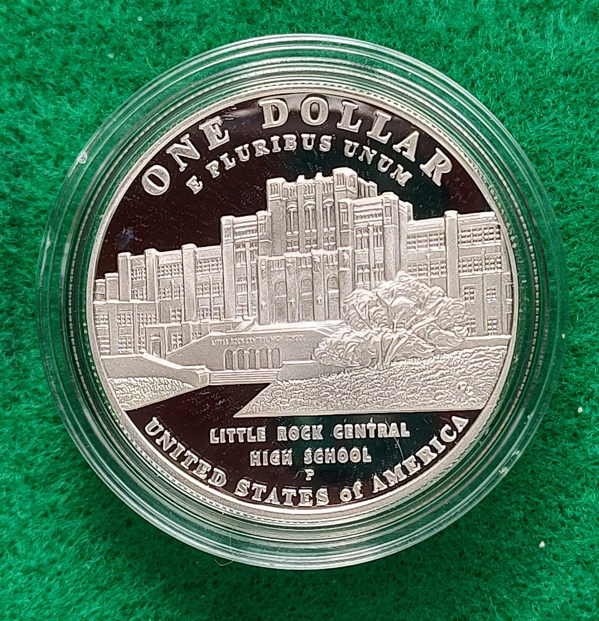 2007 P - "Little Rock Central High School Desegregation" Proof Silver ...