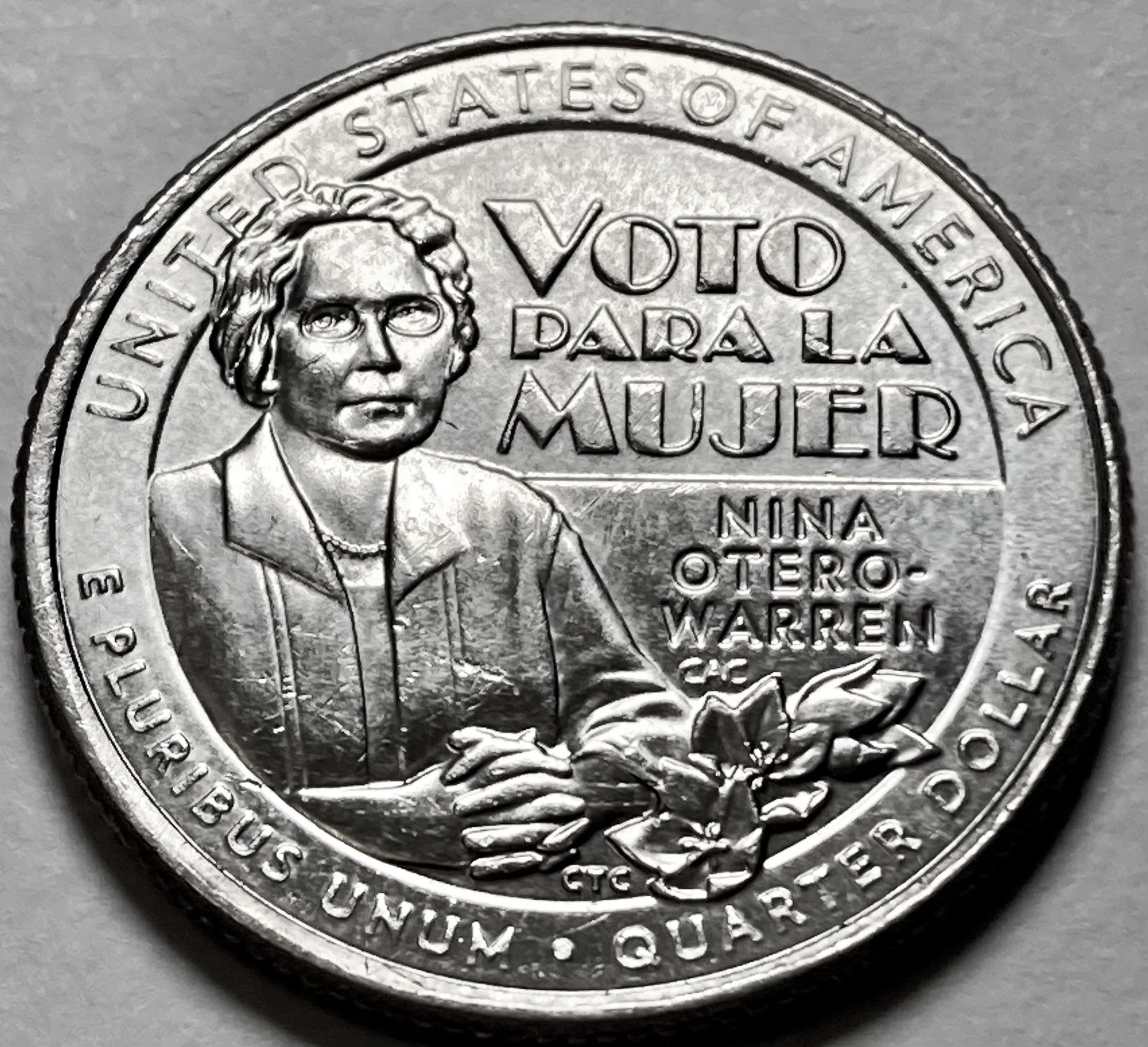 2022 D Nina Otero-Warren American Women Quarters - For Sale, Buy Now ...