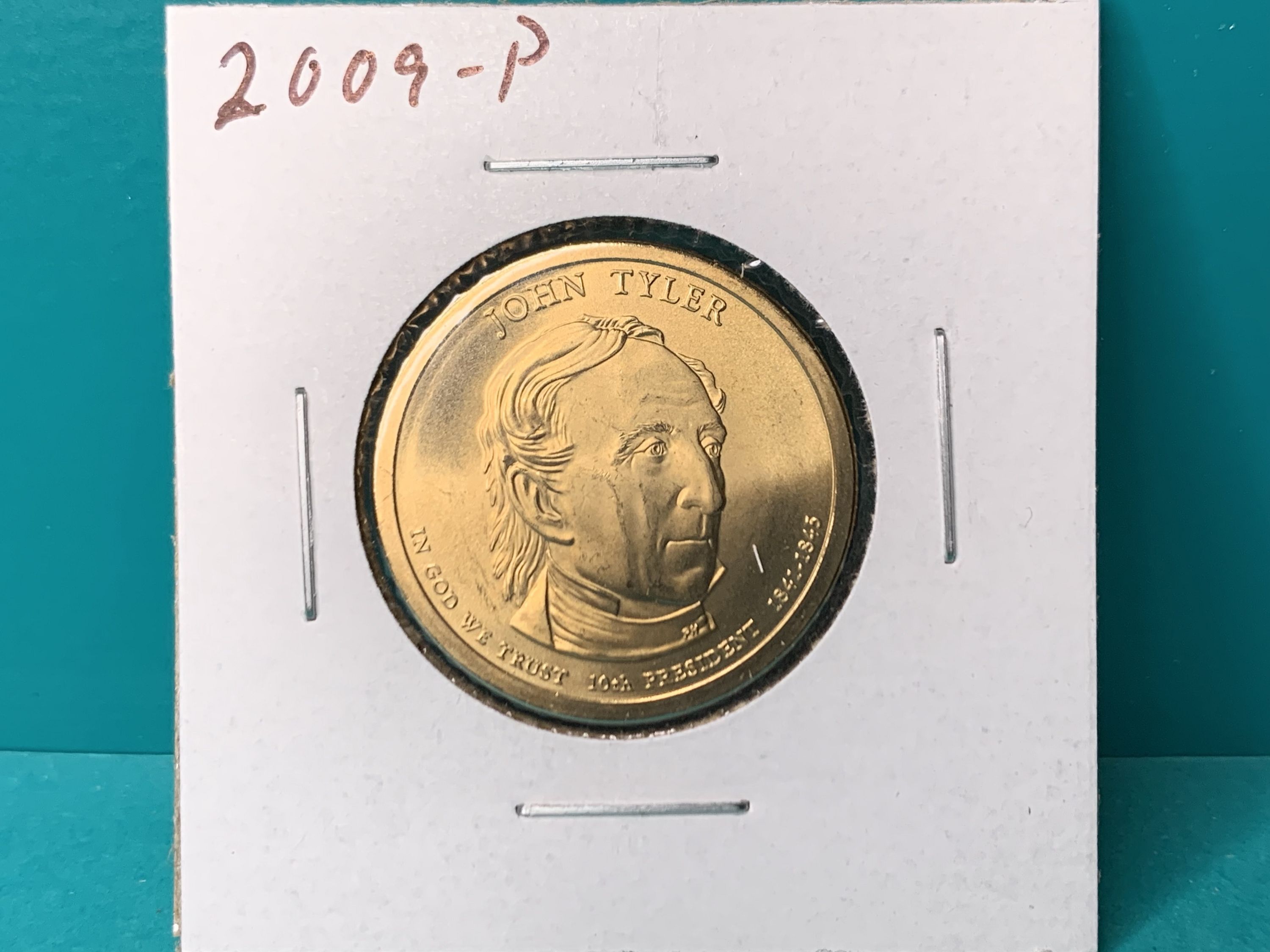 2009-P John Tyler Presidential Dollar - For Sale, Buy Now Online - Item ...