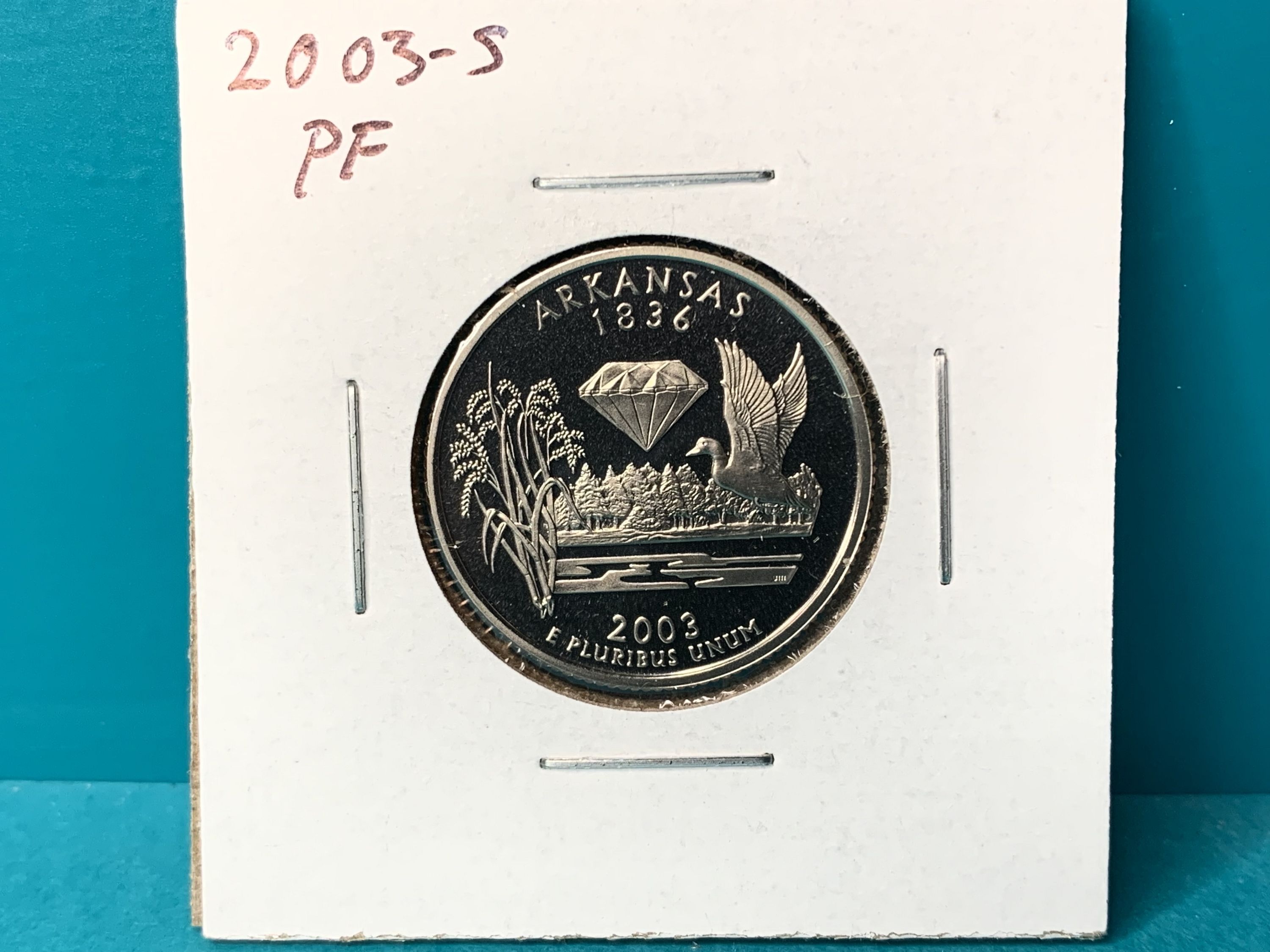 2003-S Proof Arkansas 50 State Quarter - For Sale, Buy Now Online ...