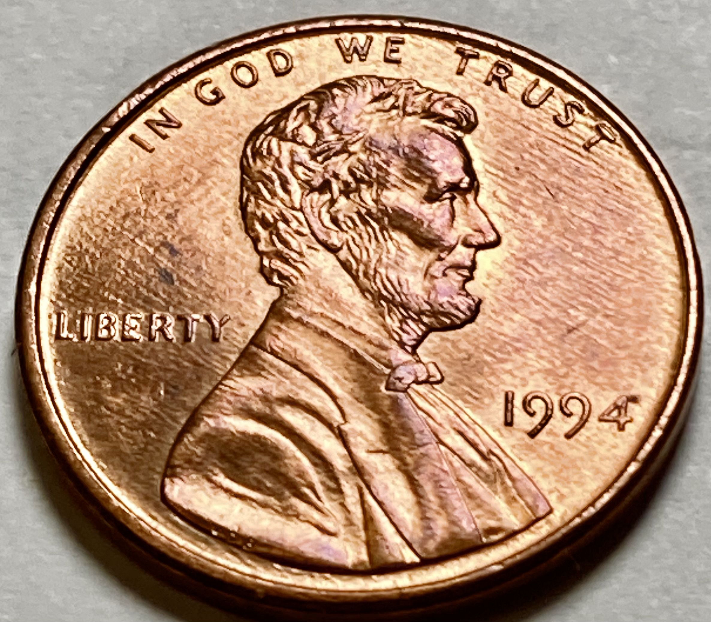 1994 P Lincoln Memorial Cent Small Cents - For Sale, Buy Now Online ...